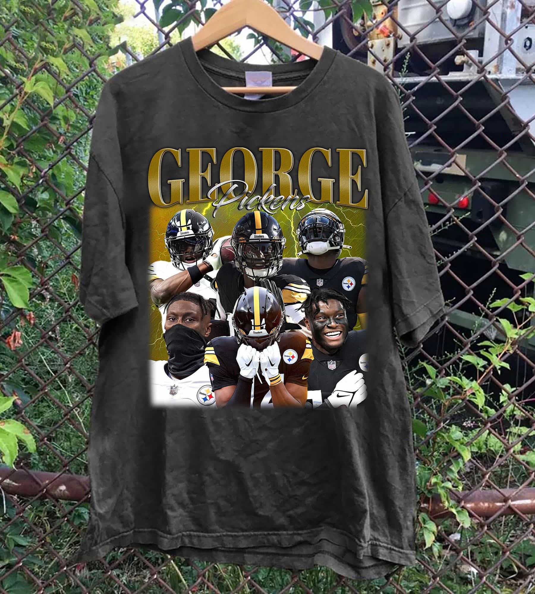 George Pickens Player T-Shirt, George Pickens Football Shirt - Citiesbox