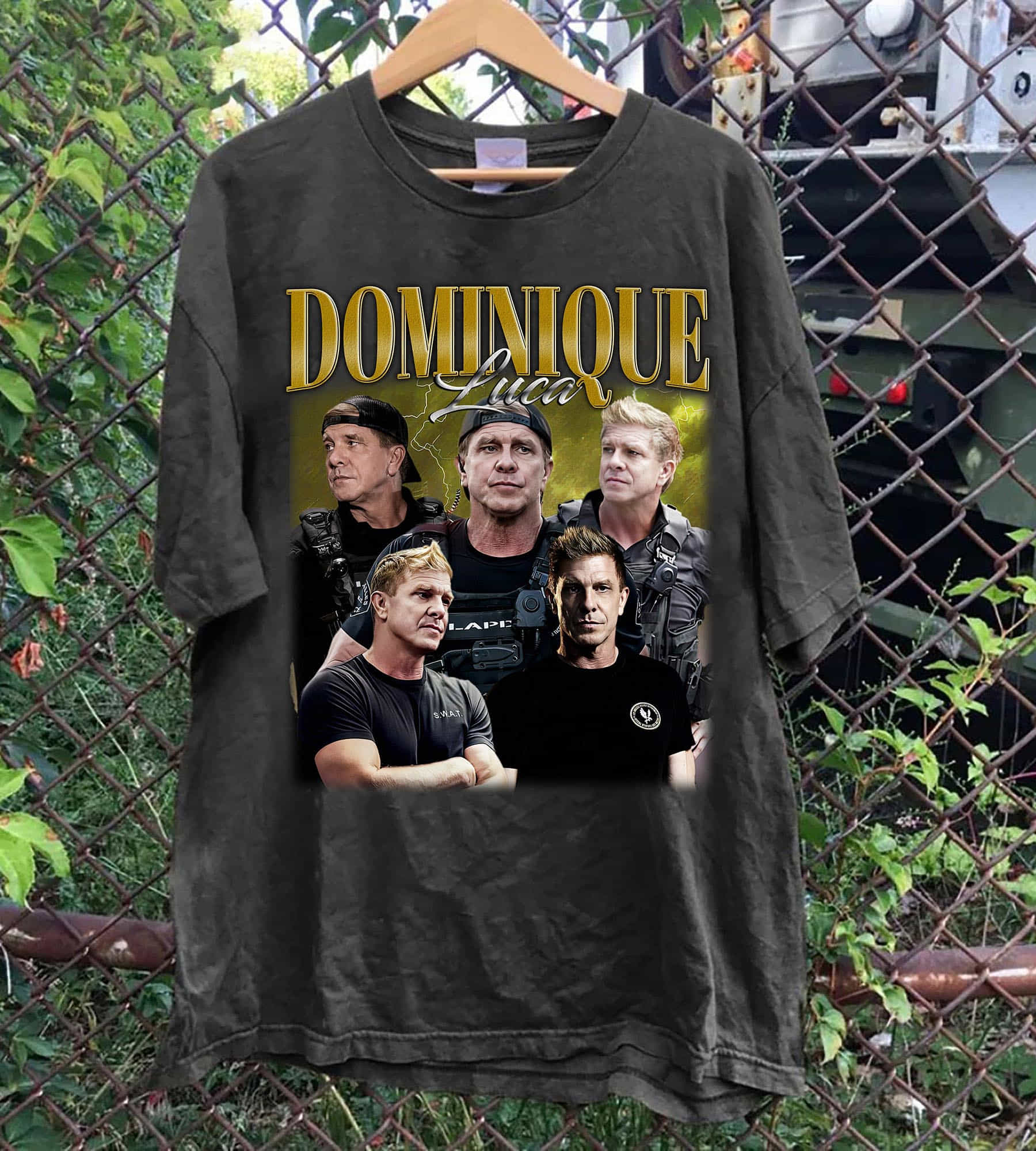 Retro Dominique Luca Shirt, Dominique Luca T-Shirt - Citiesbox