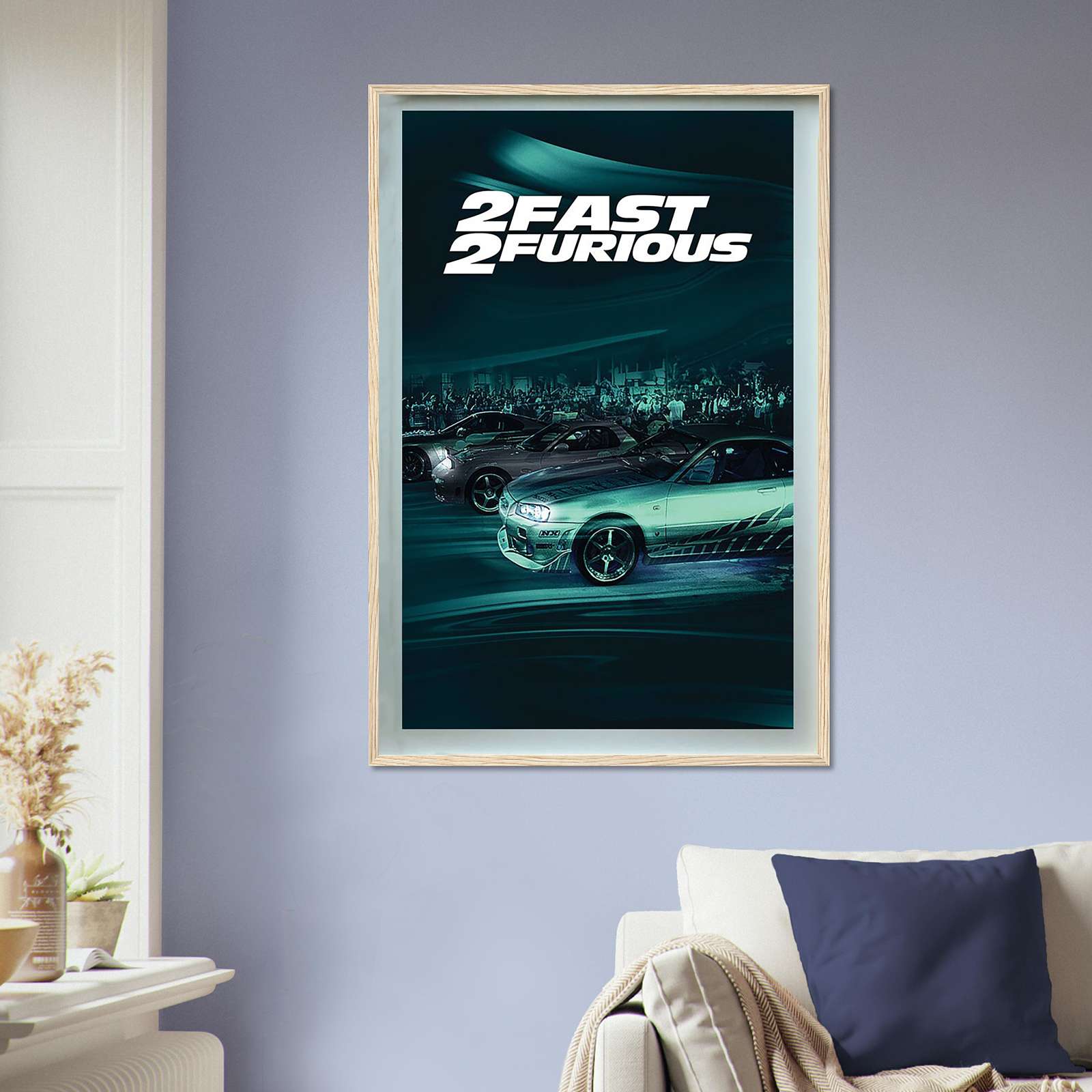 2 Fast 2 Furious Movie Poster, 2 Fast 2 Furious Film Poster, Classic ...