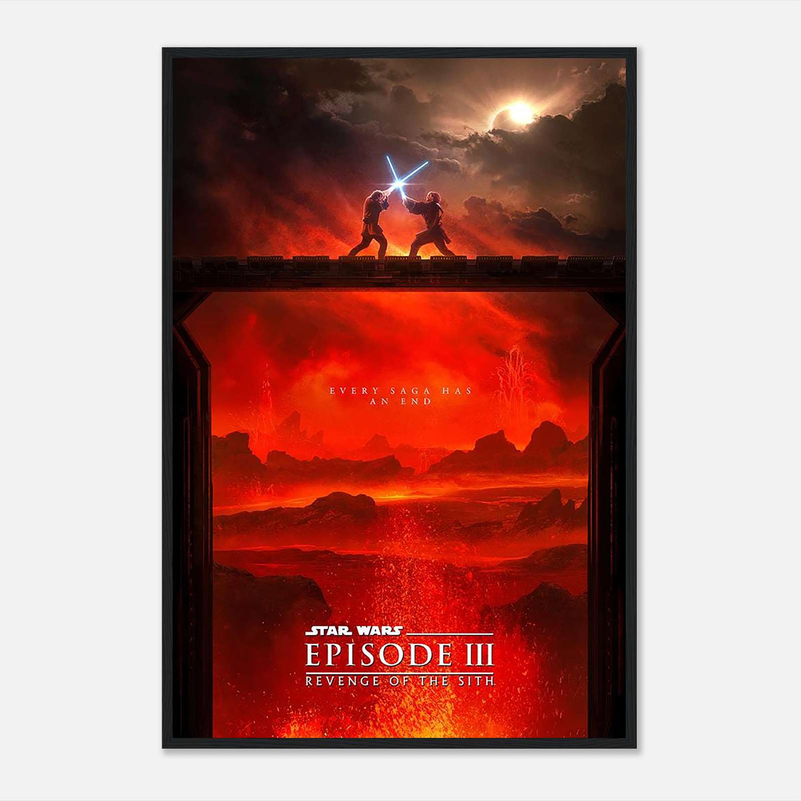 2005 Star Wars Episode Iii Revenge Of The Sith Movie Poster, Star Wars ...