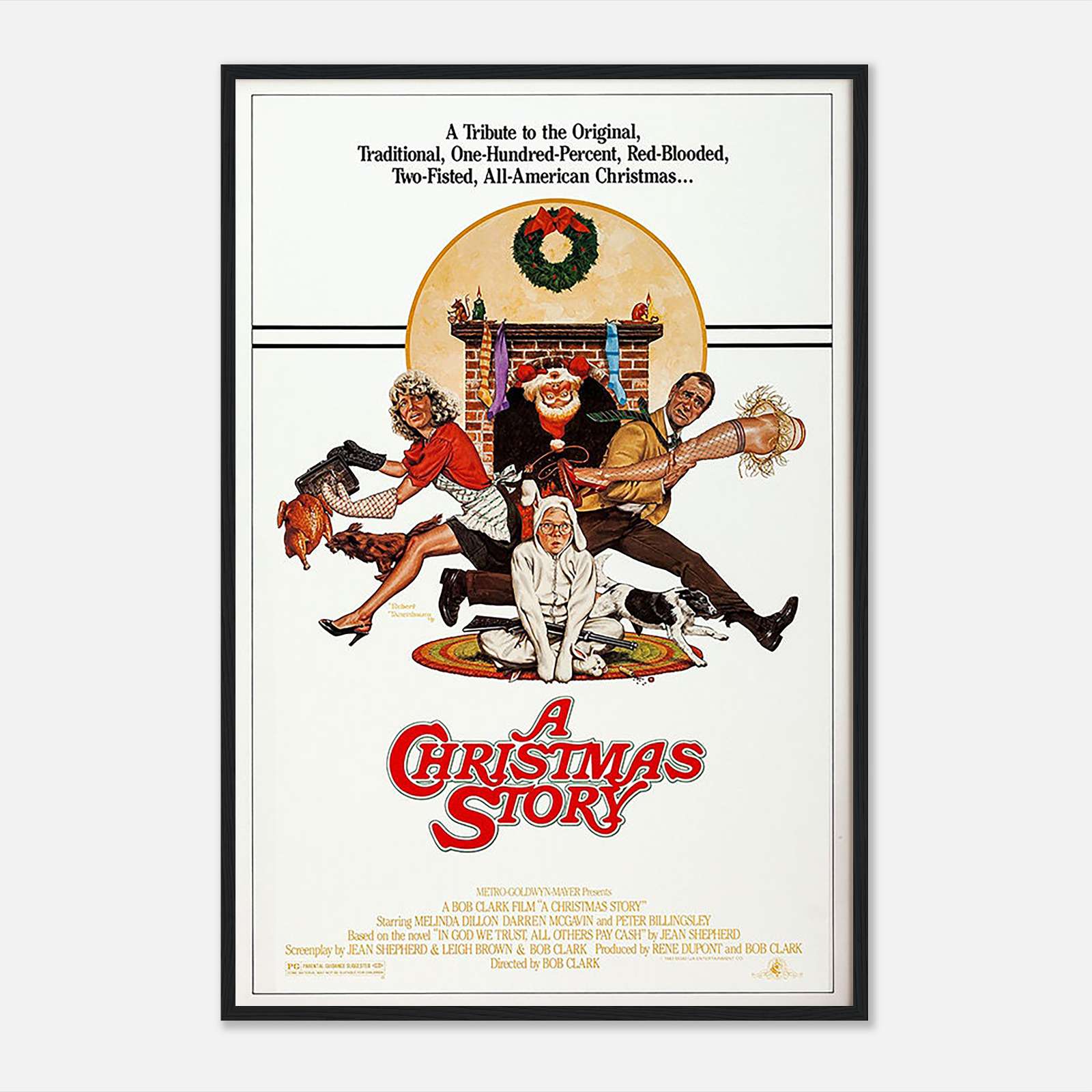 A Christmas Story Movie Poster, A Christmas Story Film Poster, Vintage ...