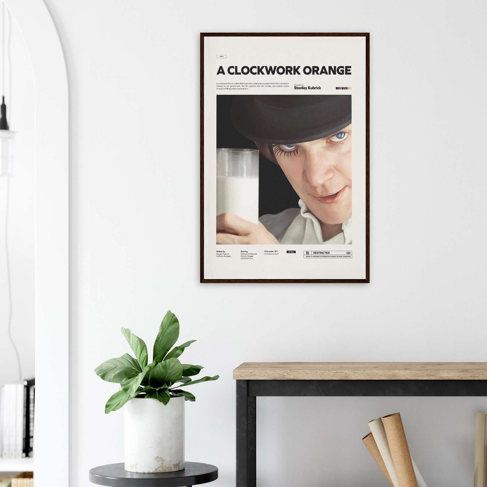 A Clockwork Orange Movie Poster, A Clockwork Orange Film Poster, Sci Fi ...