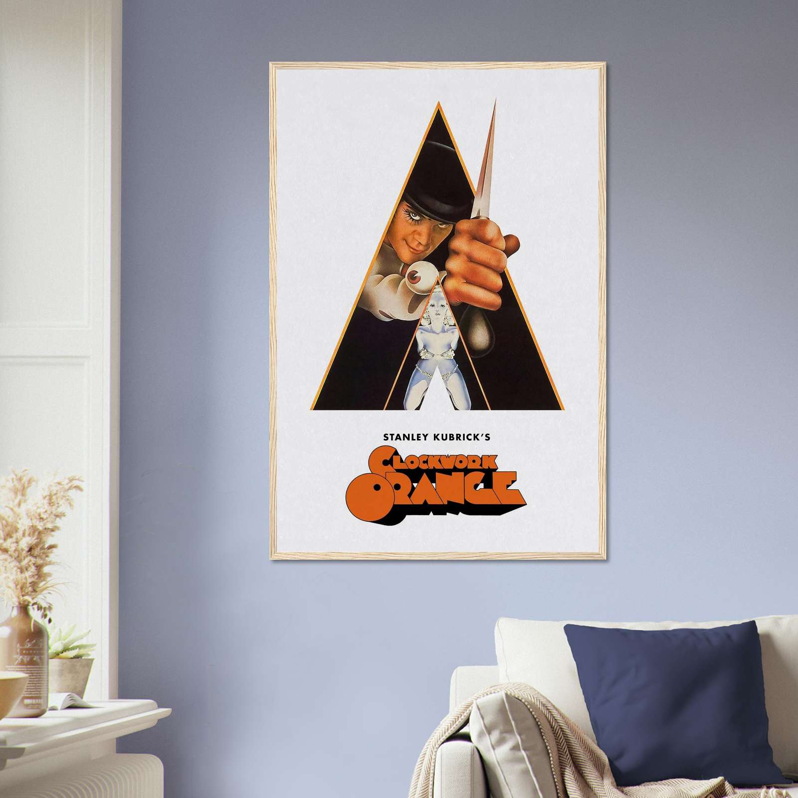 A Clockwork Orange Movie Poster, Vintage Movie Poster, Full-Size Poster ...