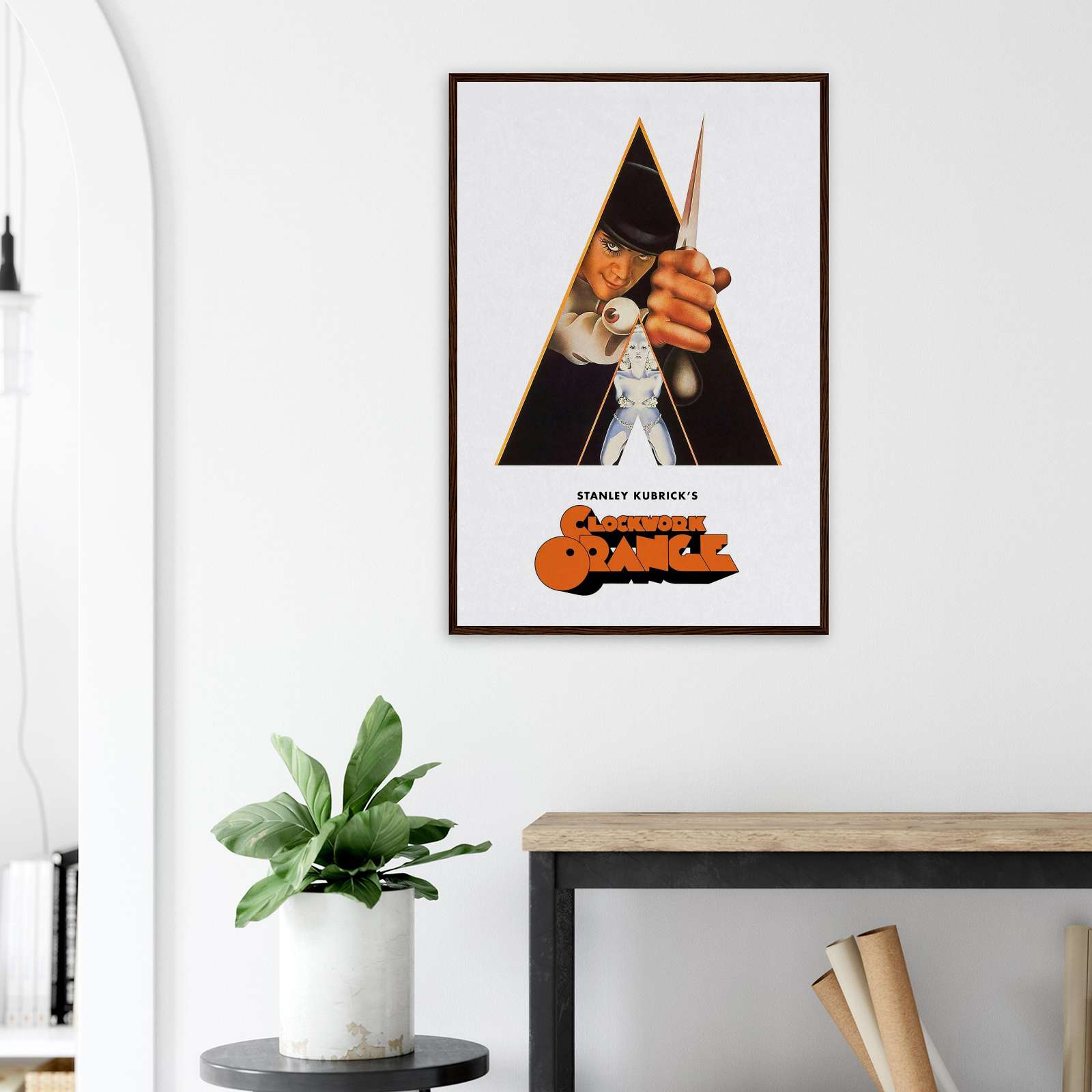 A Clockwork Orange Movie Poster, Vintage Movie Poster, Full-Size Poster ...