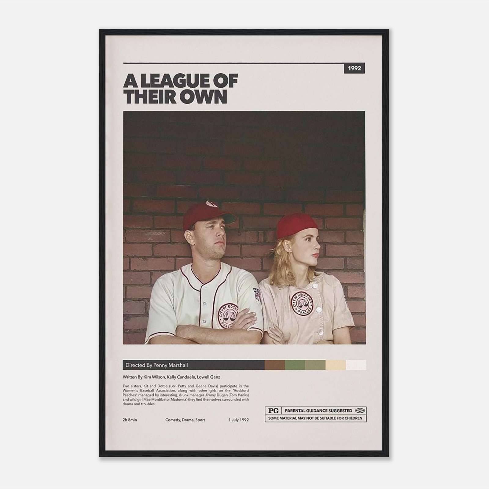 A League Of Their Own Movie Poster, A League Of Their Own Tv Series ...