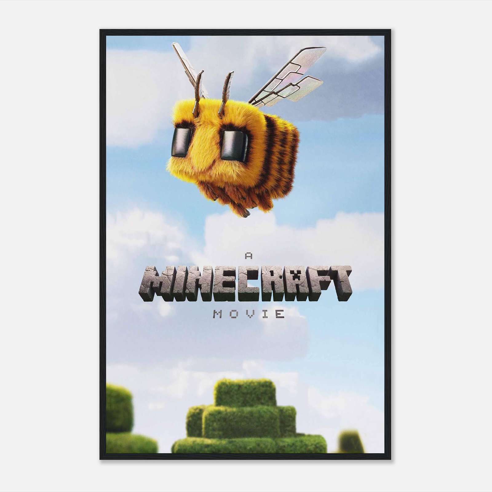 A Minecraft Movie Poster, Full-Size Poster, Ready to Hang - Citiesbox