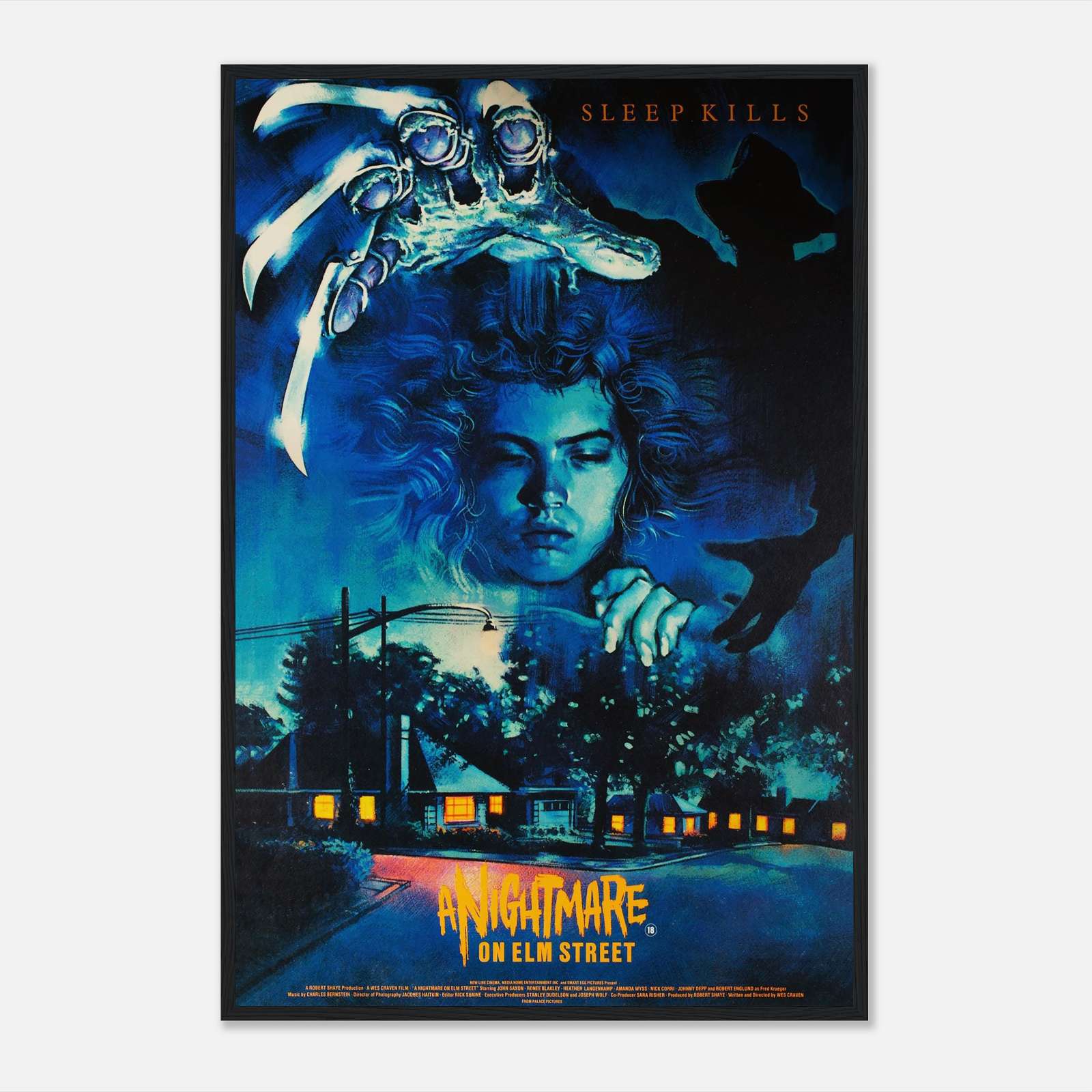 A Nightmare On Elm Street Movie Poster, A Nightmare On Elm Street Film ...