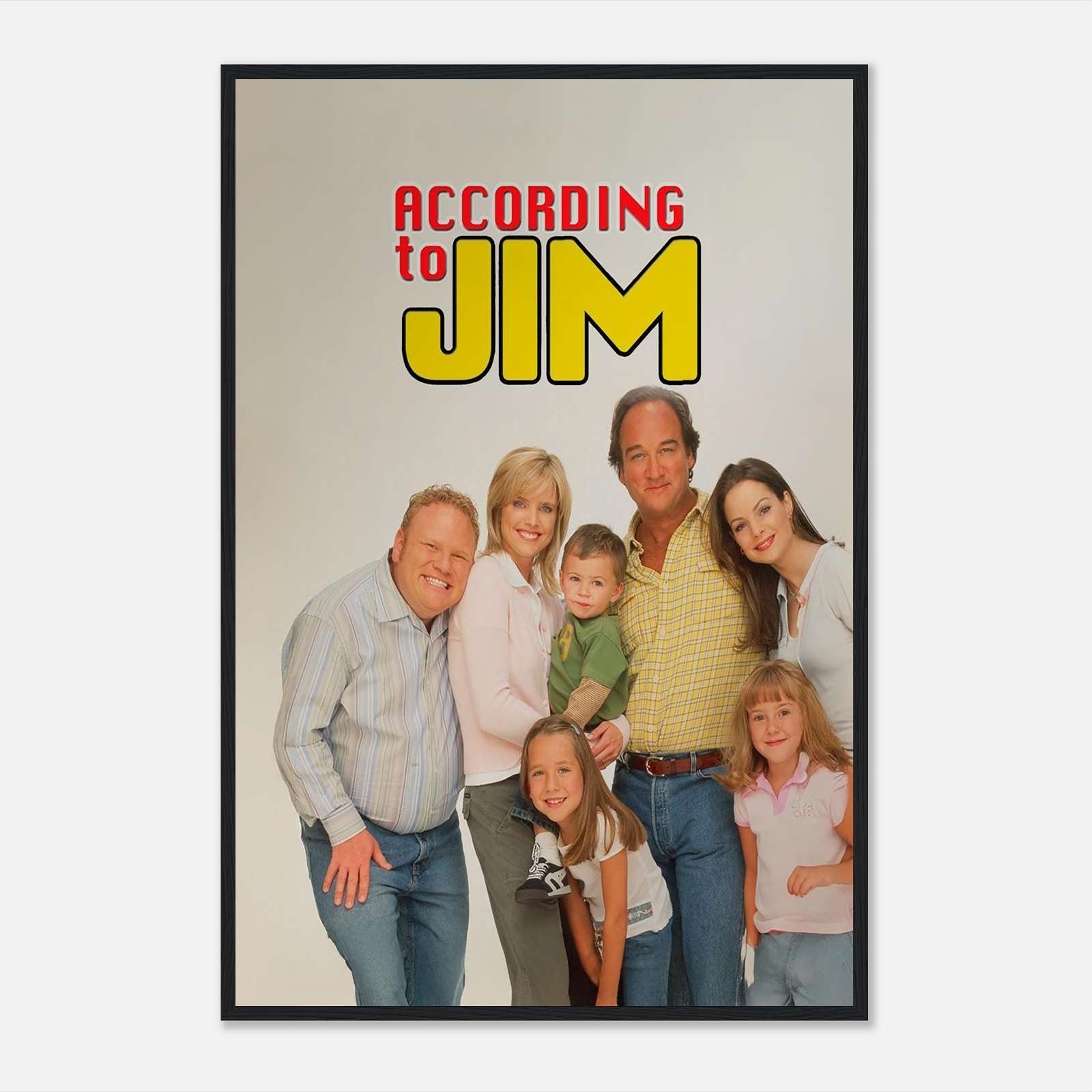 According To Jim Tv Series, Tv Show Poster, Full-Size Poster, Ready to Hang - Citiesbox