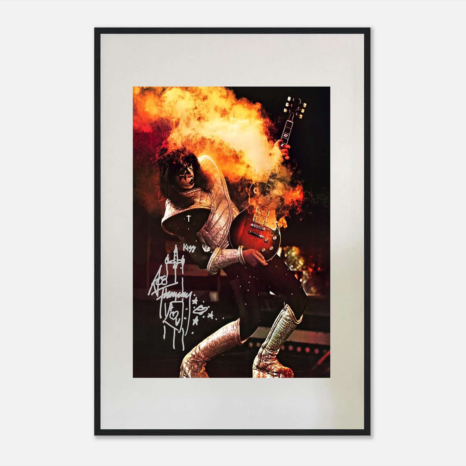 Ace Frehley Autographed Signed Poster, Full-Size Poster, Ready to Hang ...