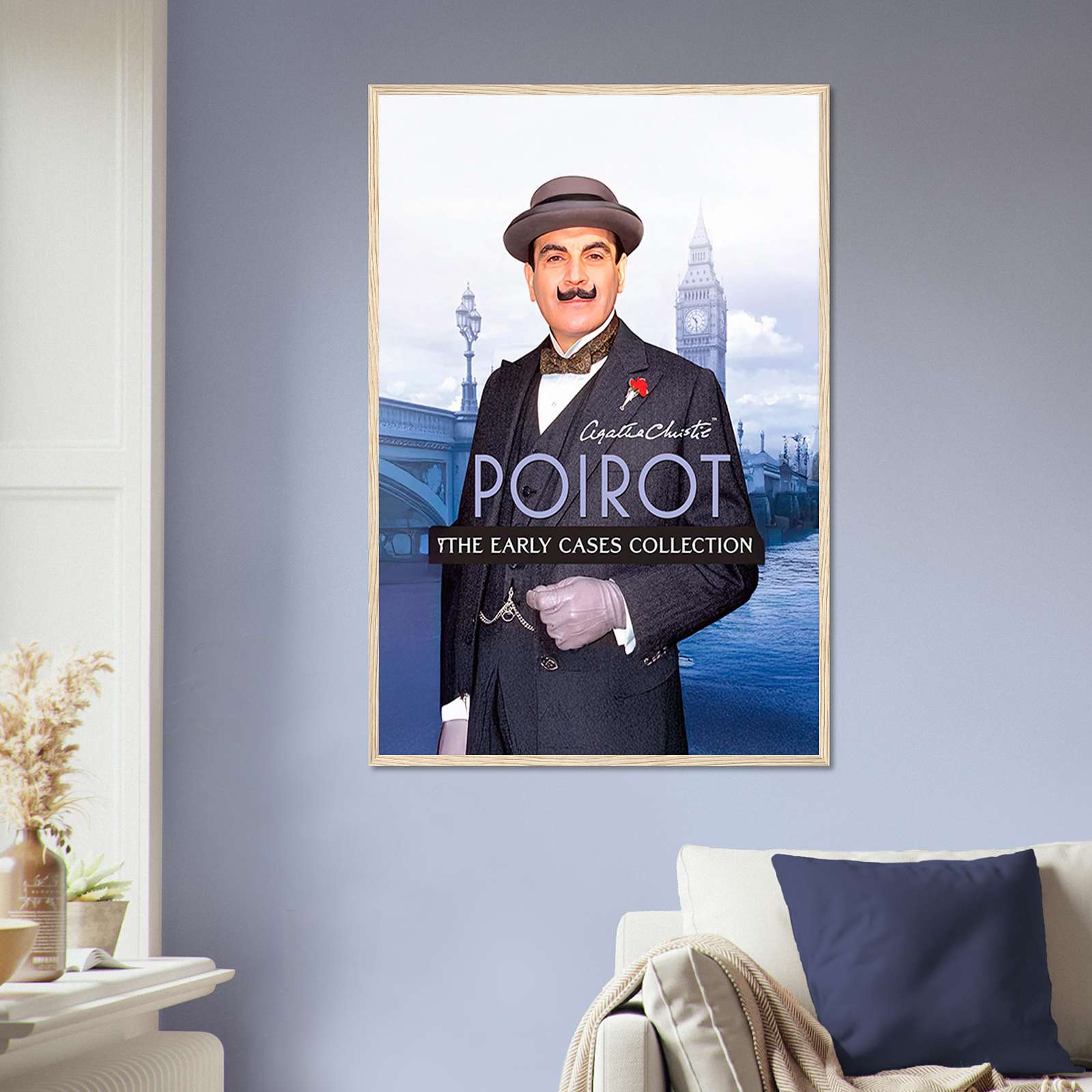 Agatha Christies Poirot Tv Series Poster, Agatha Christies Poirot Tv ...