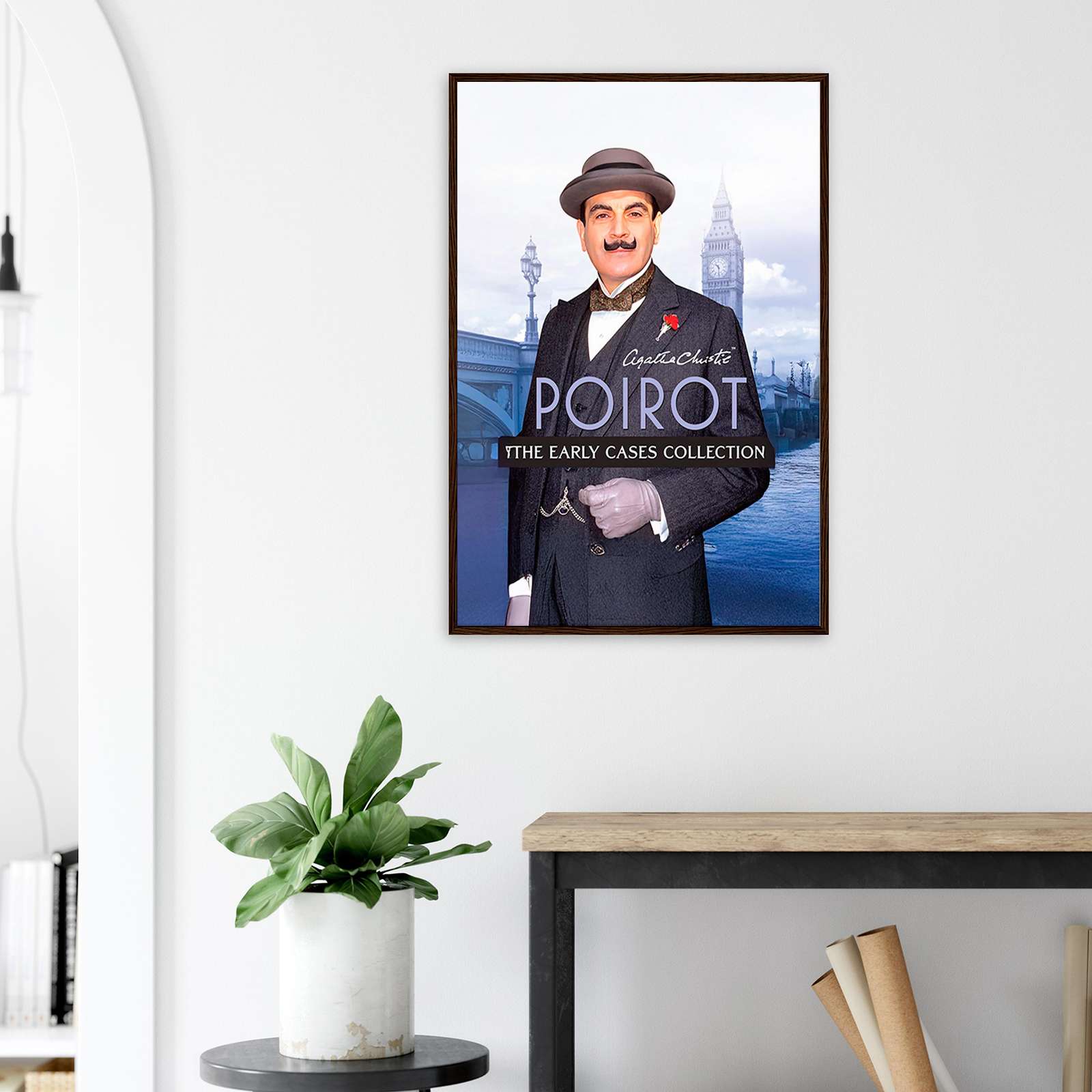 Agatha Christies Poirot Tv Series Poster, Agatha Christies Poirot Tv ...