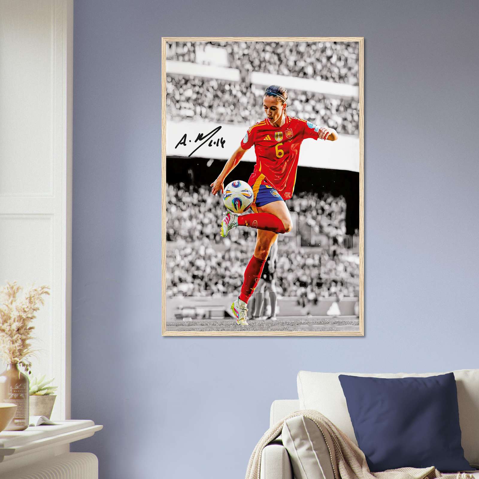 Aitana Bonmati Posters, Sports Poster, Football Player Poster, Full ...