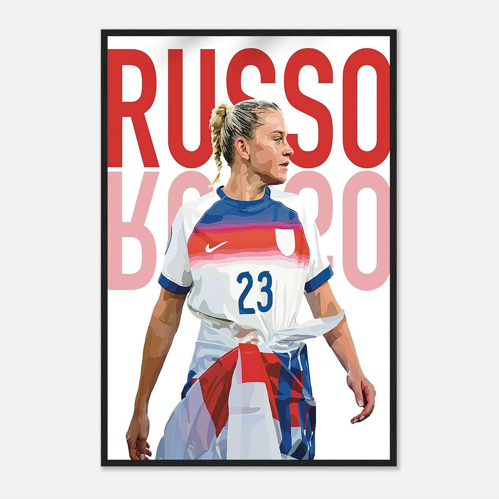 Alessia Russo Poster, Football Player Poster, Sports Poster, Full-Size ...