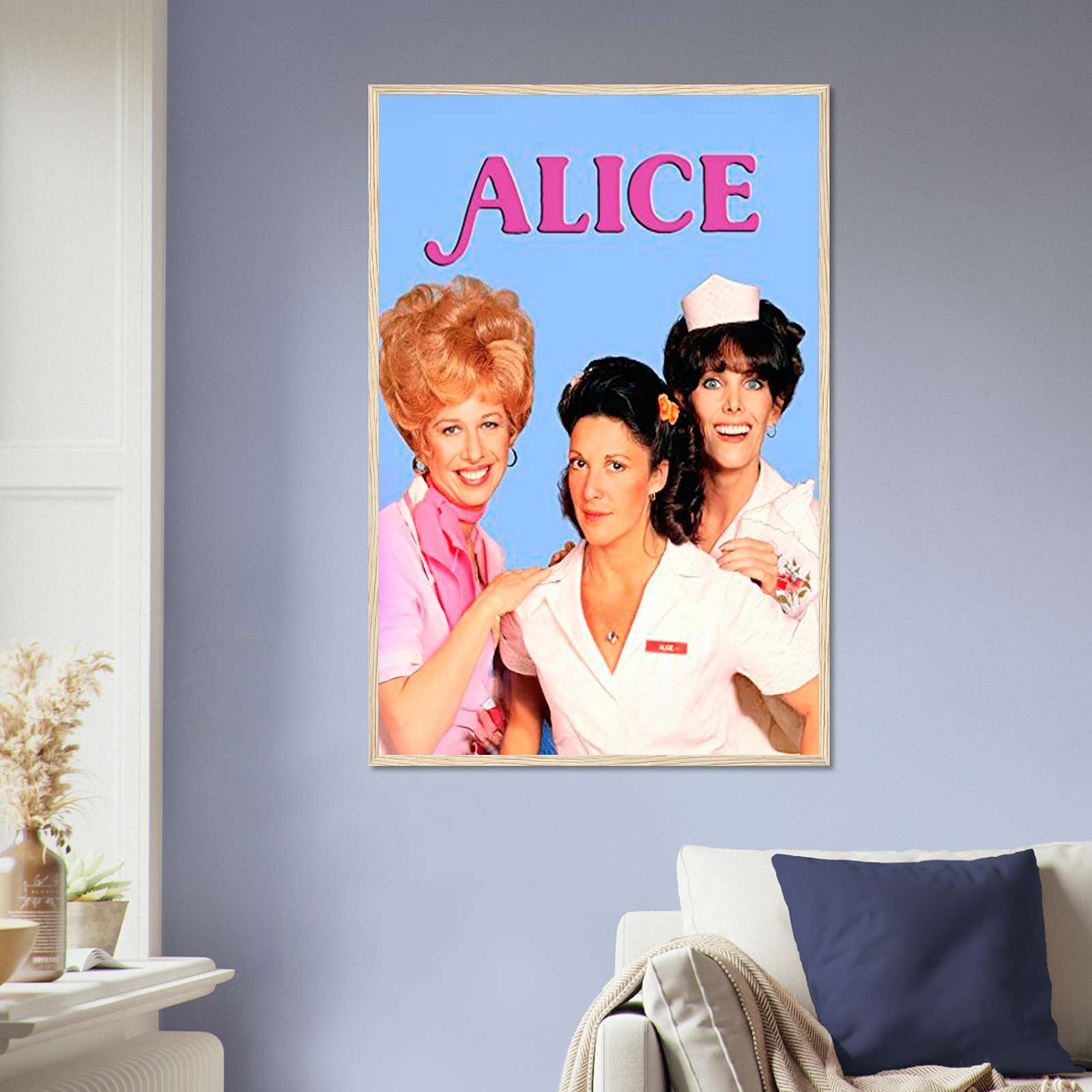 Alice Tv Series Poster, Alice Tv Show Poster, Movie Poster, Full-Size Poster, Ready to Hang ...
