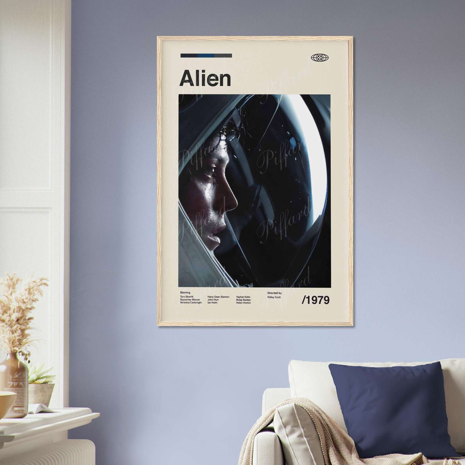 Alien 1979 Movie Poster, Full-Size Movie Poster, Ready to Hang - Citiesbox
