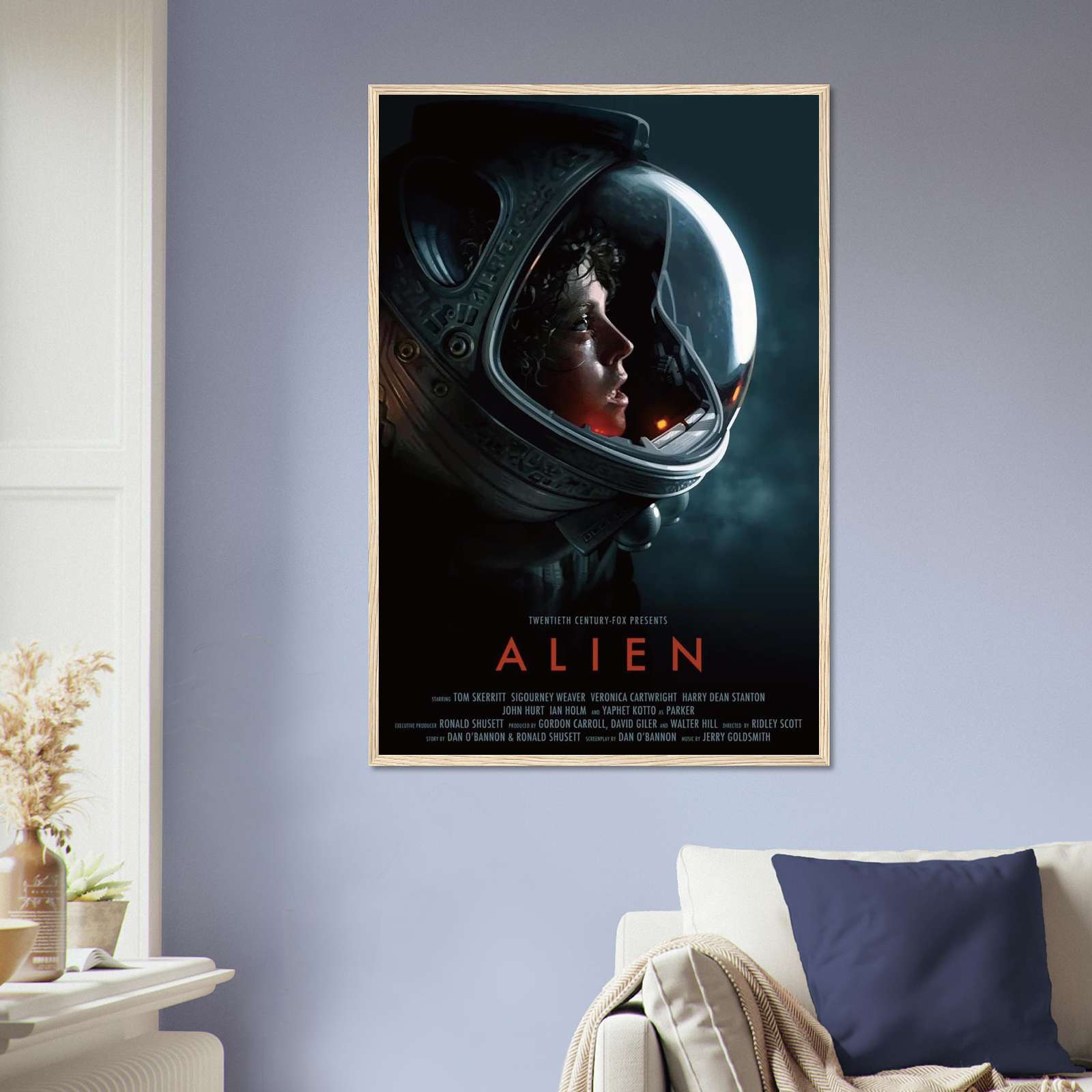 Alien 1979 Movie Poster, Personalized Gift, Full-Size Poster, Ready to ...