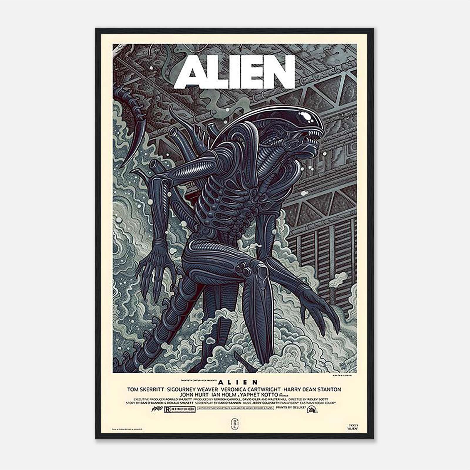 Alien Movie Poster, Full-Size Movie Poster, Ready to Hang - Citiesbox