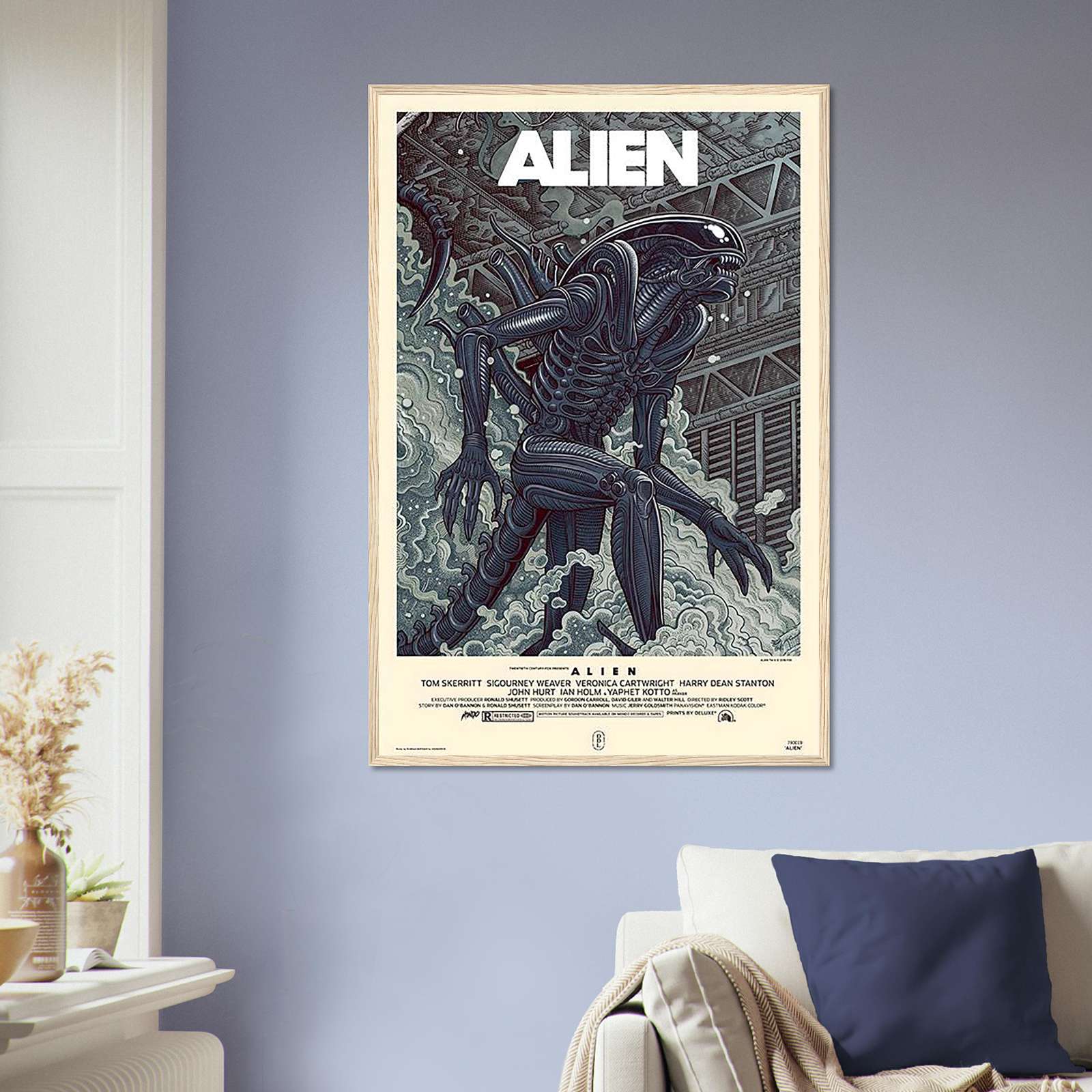 Alien Movie Poster, Full-Size Movie Poster, Ready to Hang - Citiesbox