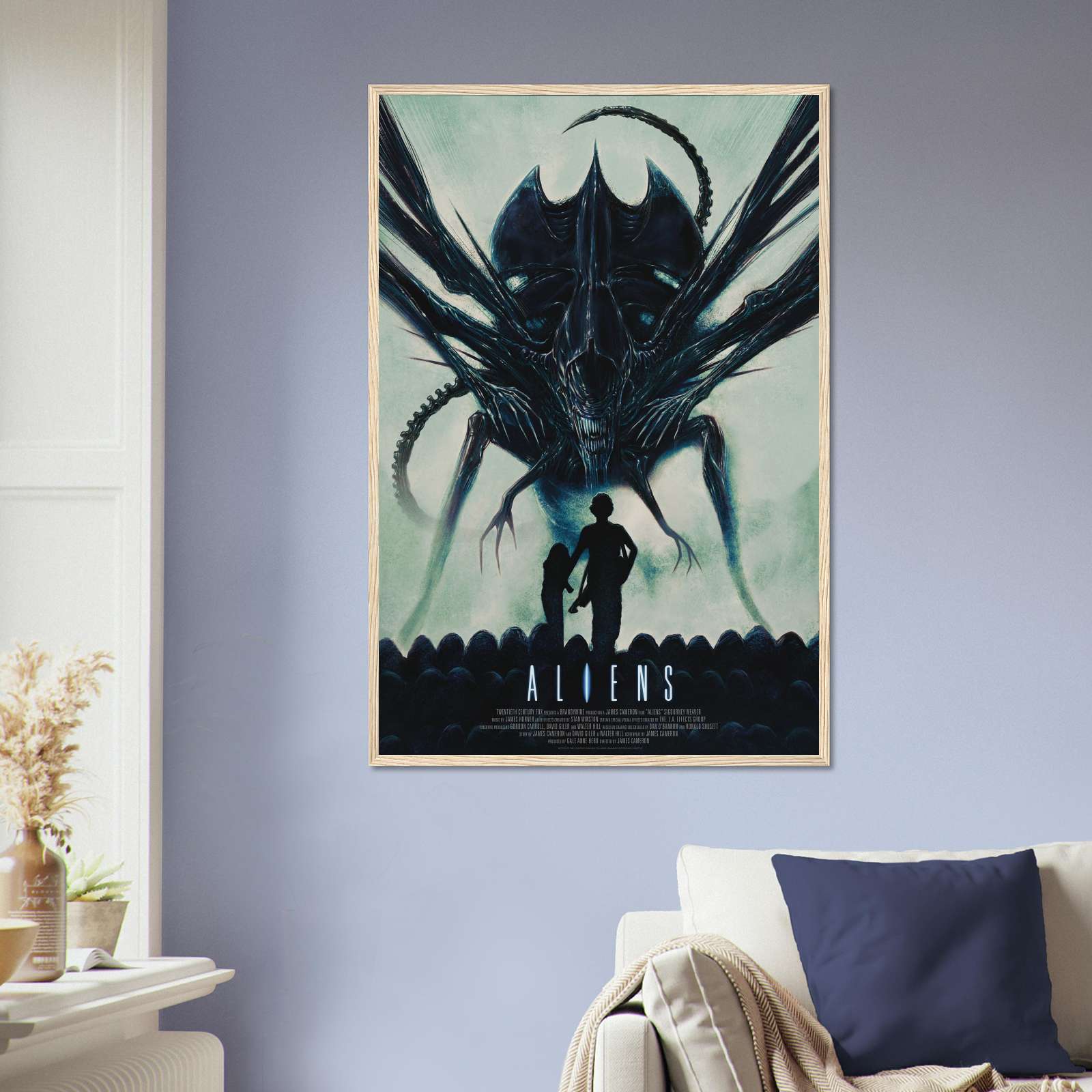Alien Movie Poster, Sci Fi Movie Poster, Horror Movie Poster 1, Full ...