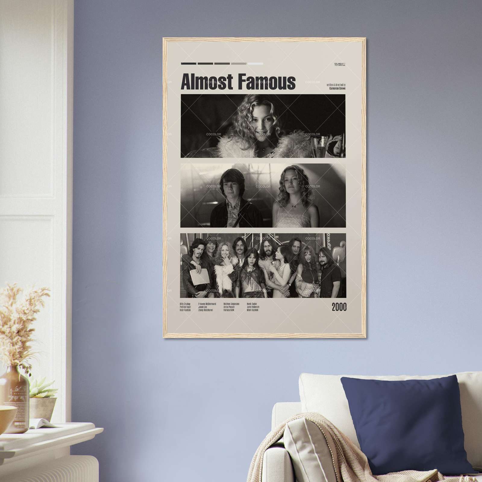 Almost Famous Movie Poster, Film Poster, Vintage Movie Poster, Full ...