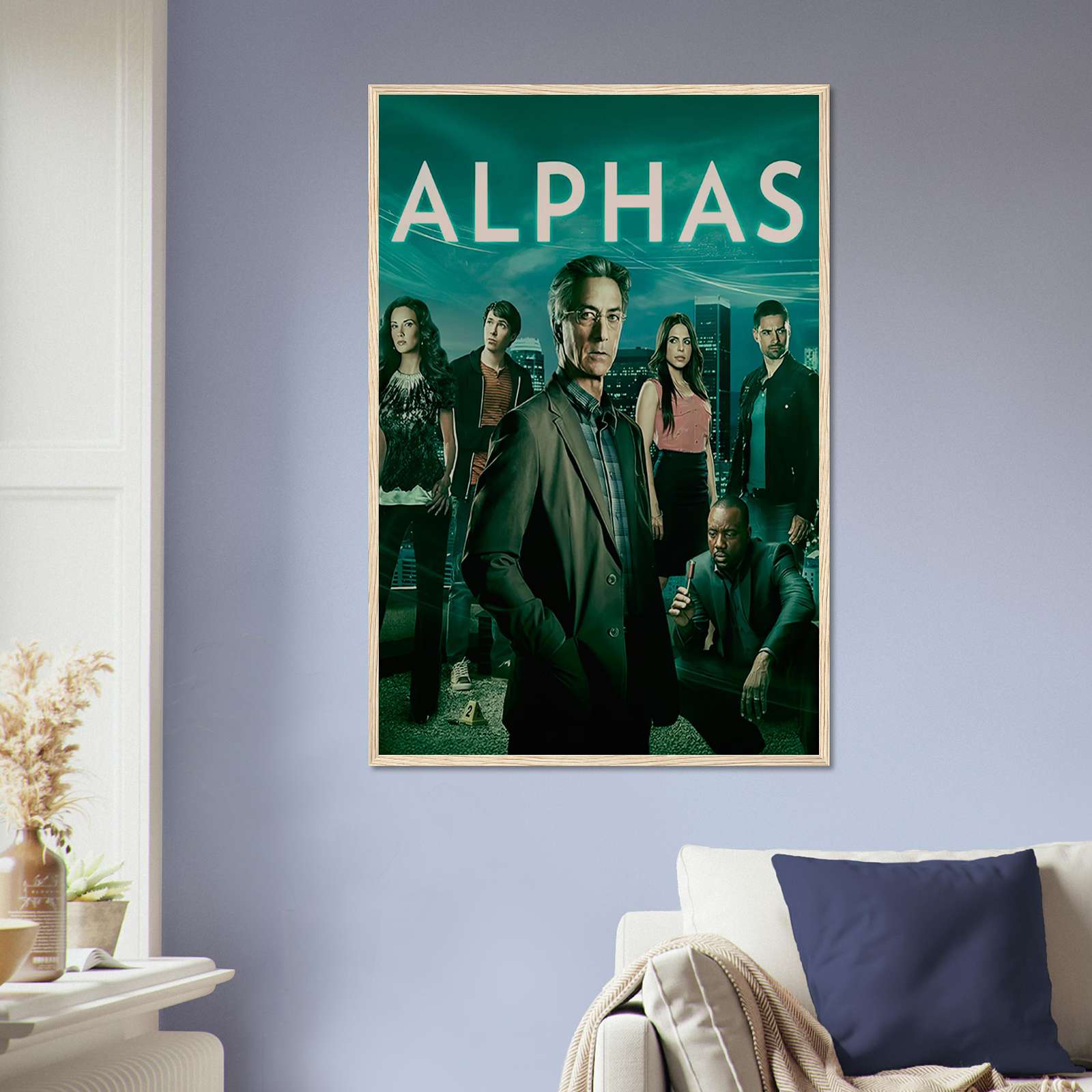 Alphas Tv Series Poster, Alphas Tv Show Poster, Sci Fi Movie Poster ...