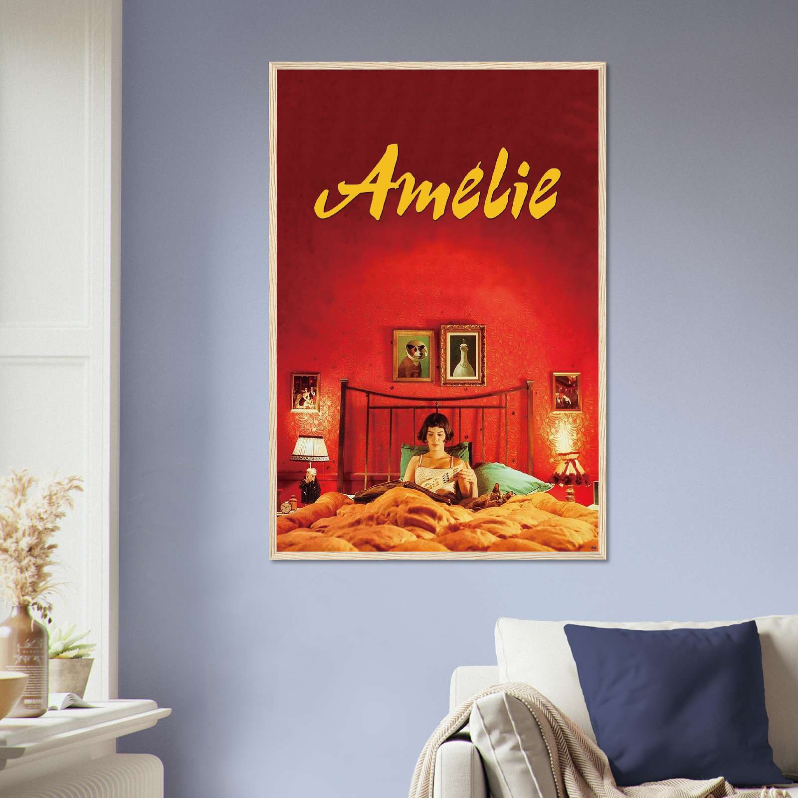 Amelie Movie Poster, Full-Size Movie Poster, Ready to Hang - Citiesbox