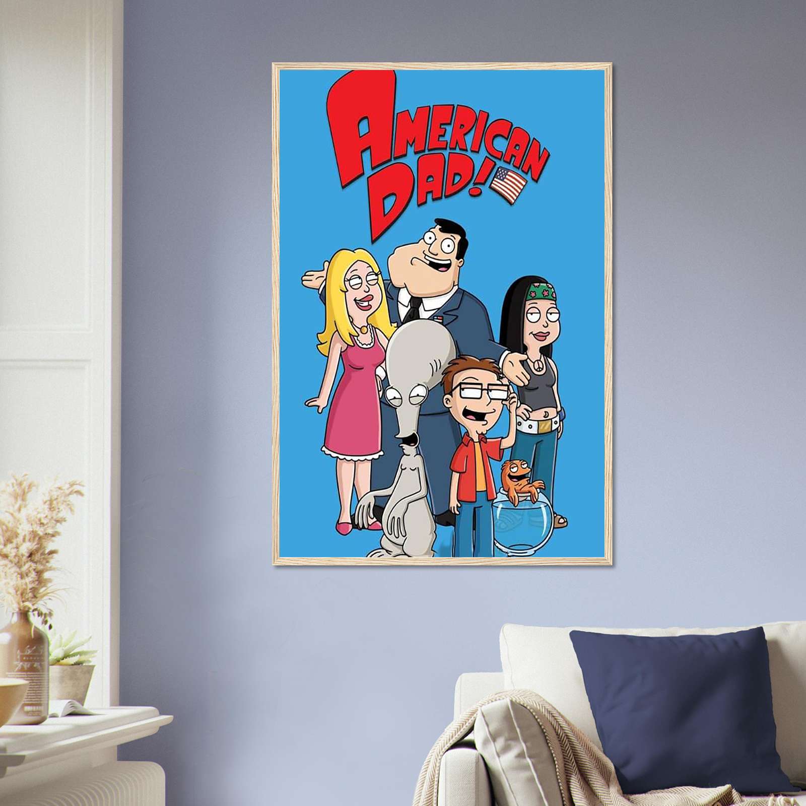 American Dad Tv Series Poster, American Dad Tv Show Poster, Full-Size ...