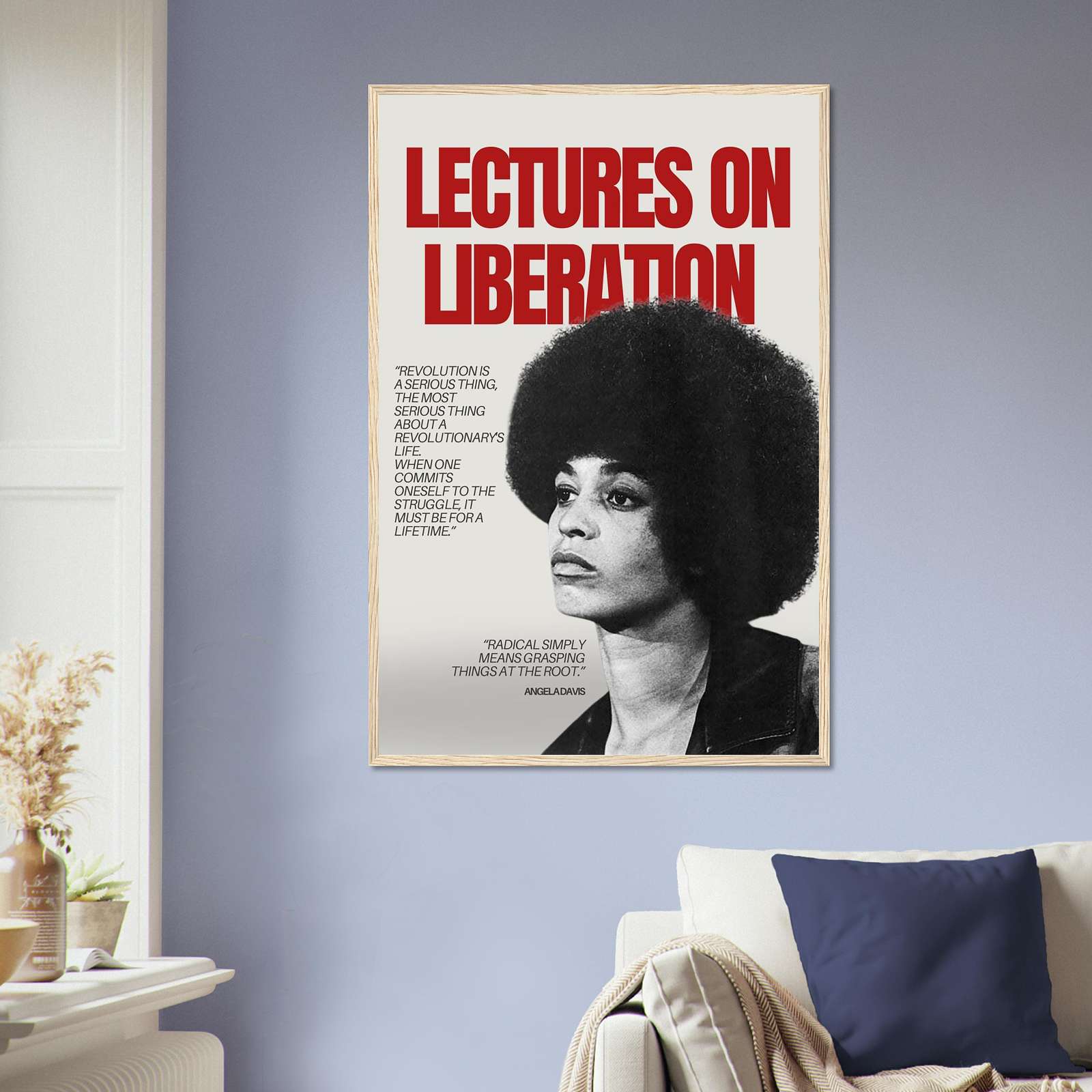 Angela Davis Poster, Lectures On Liberation Poster, Full-Size Poster ...