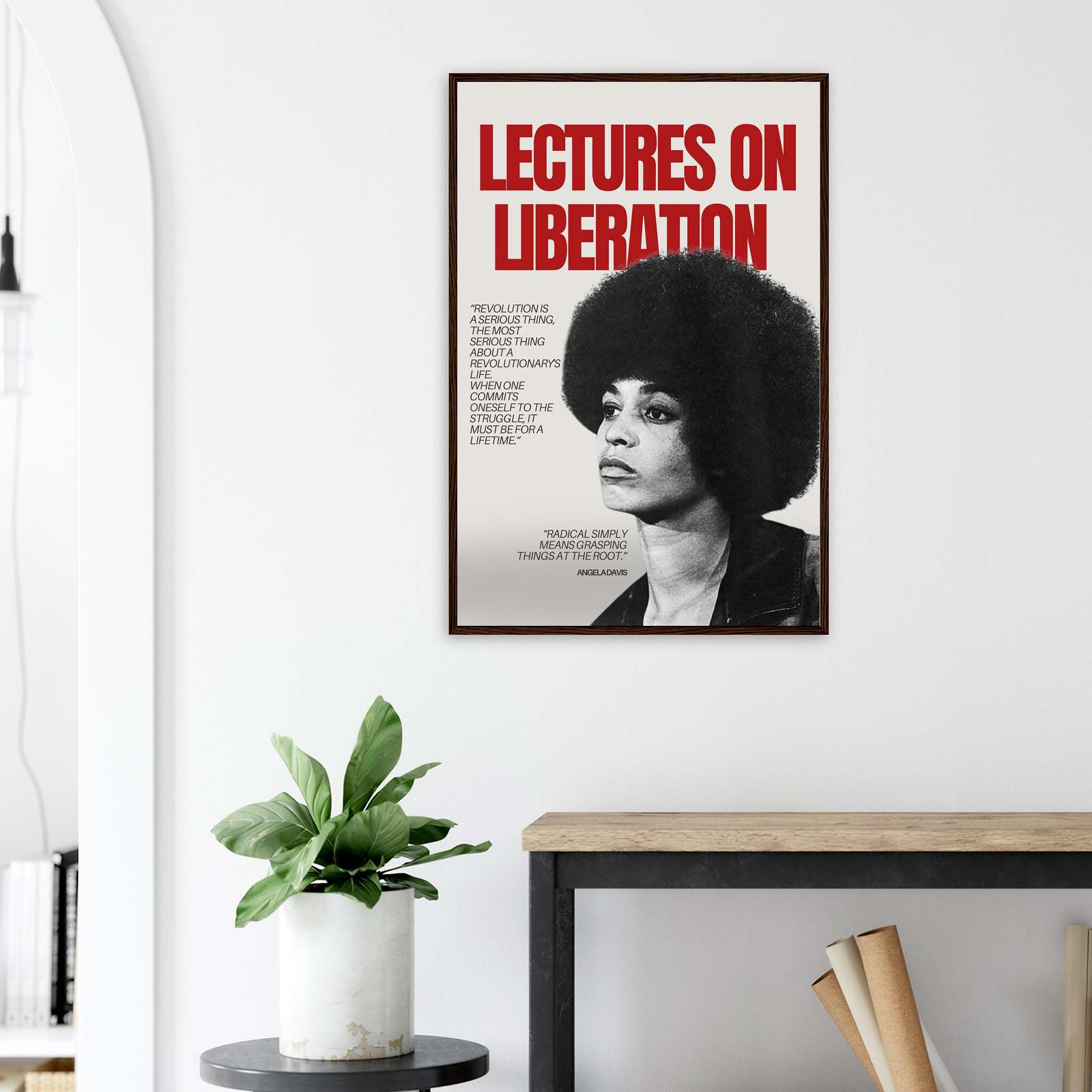 Angela Davis Poster, Lectures On Liberation Poster, Full-Size Poster ...