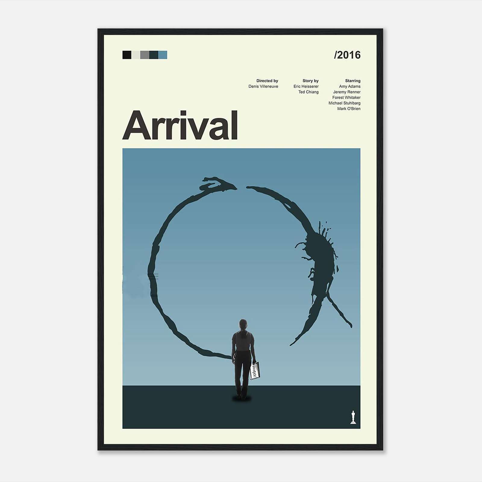 Arrival Movie Poster, Retro Movie Poster, Film Poster, Full-Size Poster ...