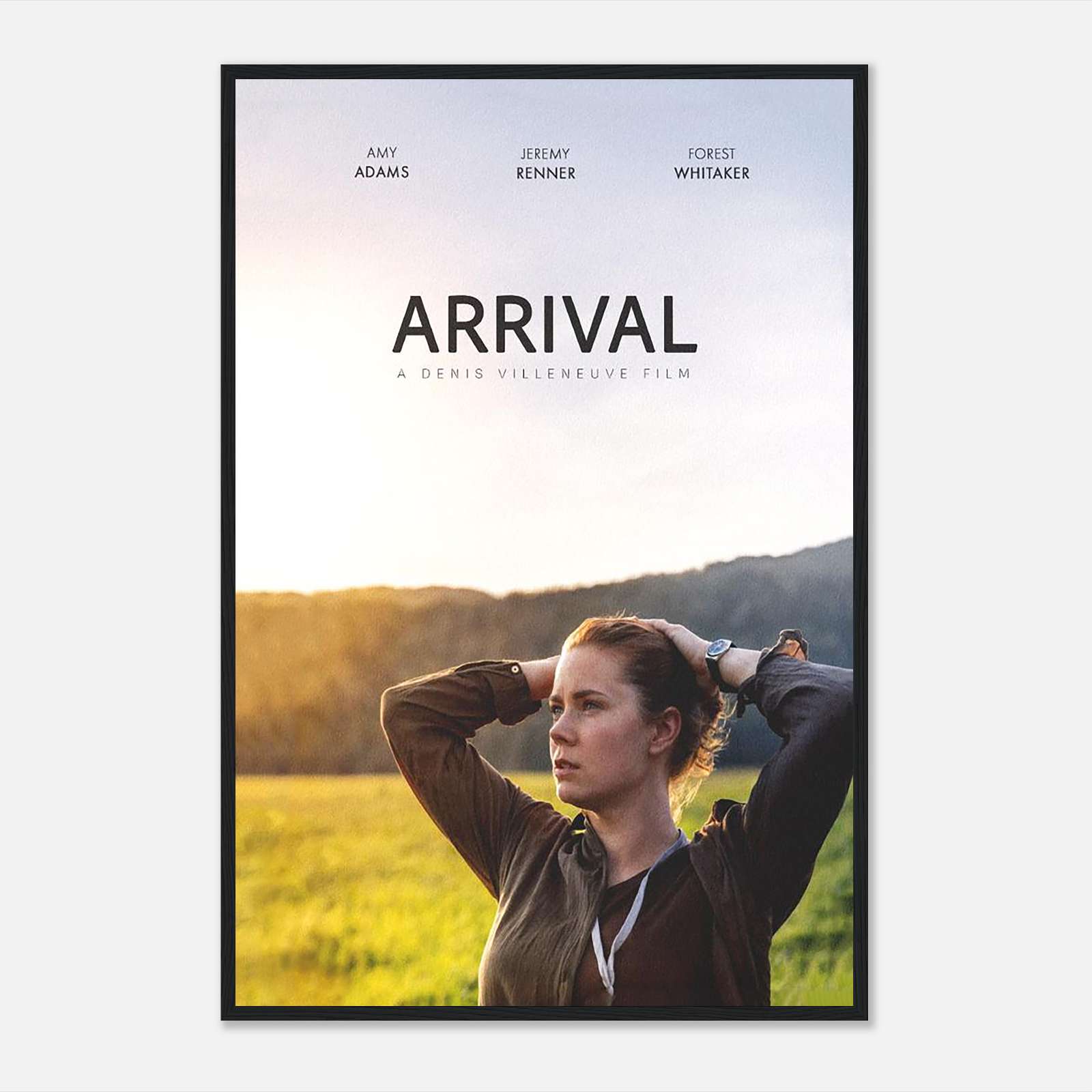 Arrival Movie Poster, Sci Fi Movie Poster, Tv Series Poster, Full-Size ...