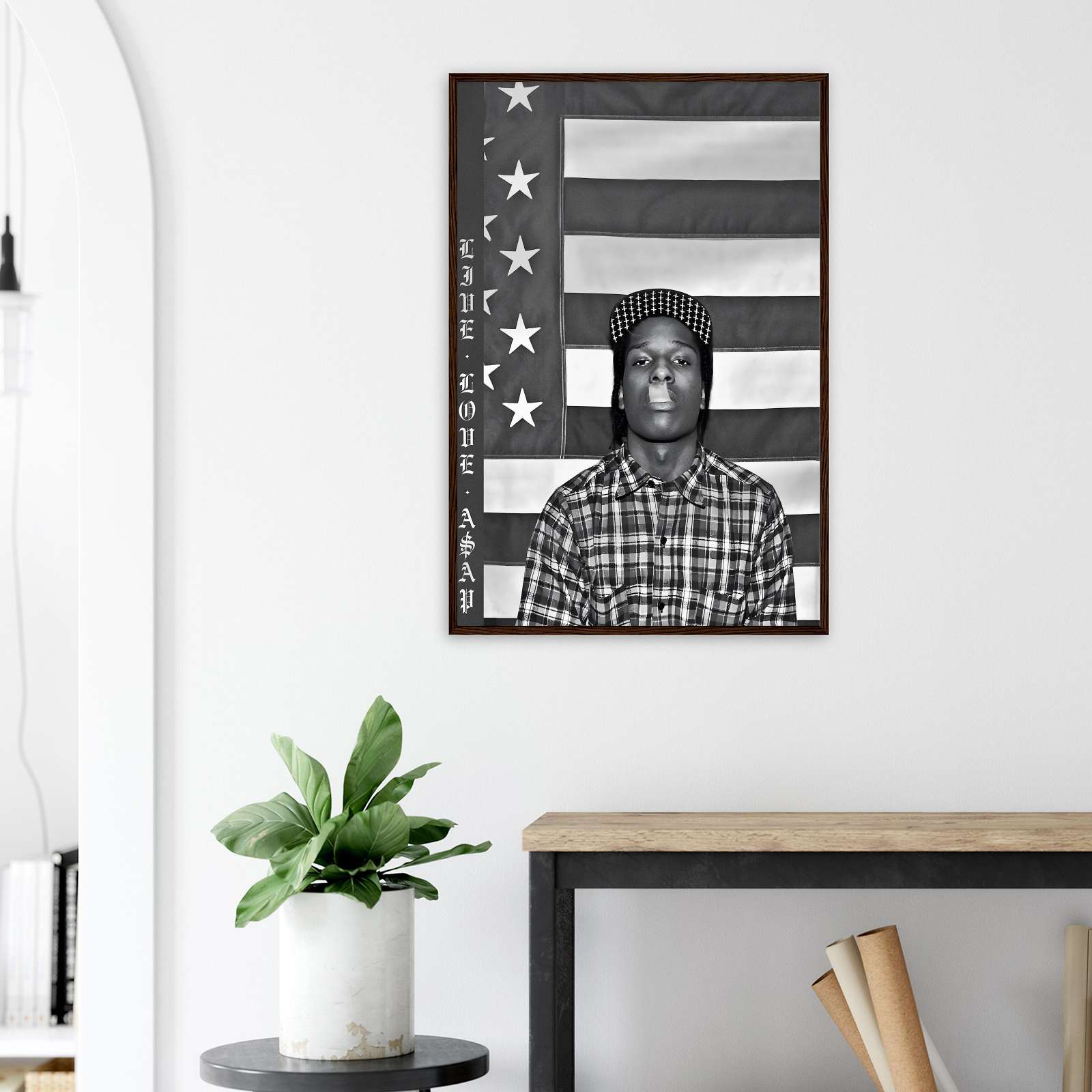 Asap Rocky Poster, Live Love Asap Poster, Full-Size Poster, Ready to ...