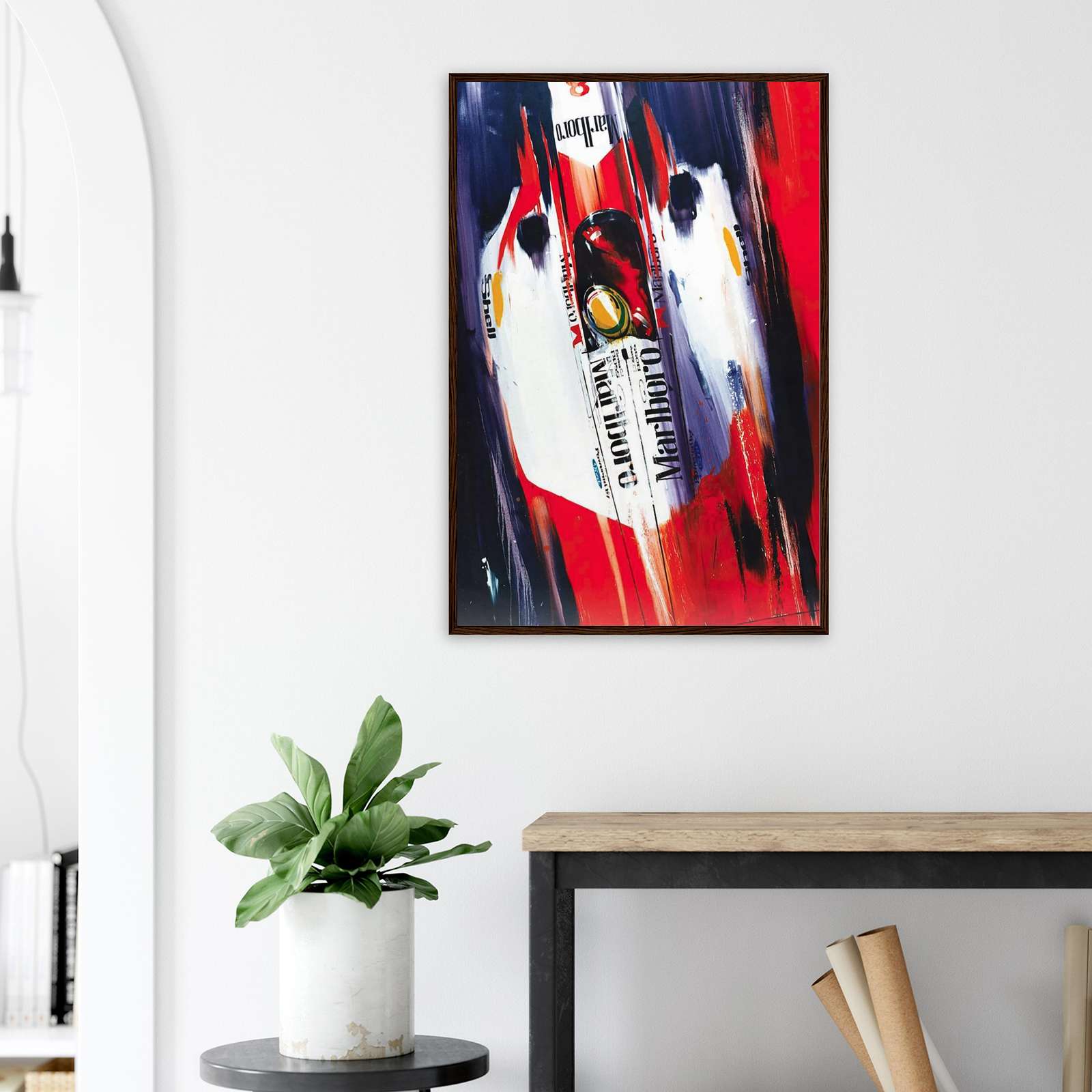 Ayrton Senna Poster, Formula 1 Poster, Ayrton Senna Fan Decor F1 Wall ...