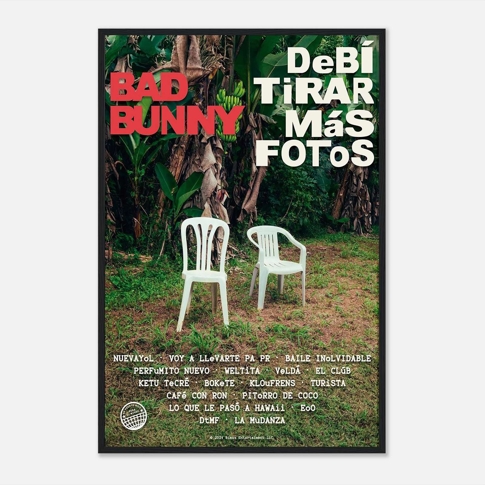 Bad Bunny Debi Tiara Mask Fotos Poster, Full-Size Movie Poster, Ready ...