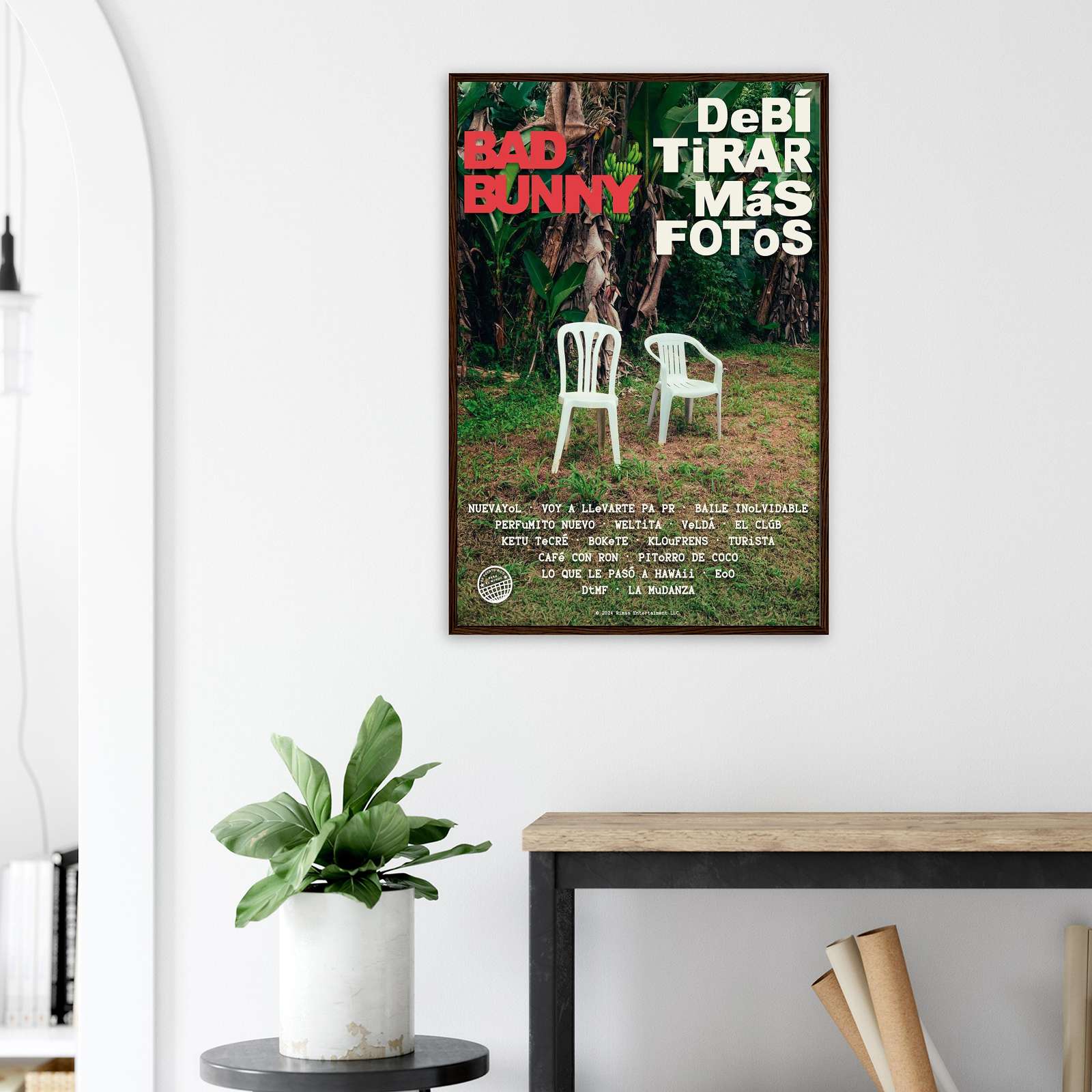 Bad Bunny Debi Tiara Mask Fotos Poster, Full-Size Movie Poster, Ready ...