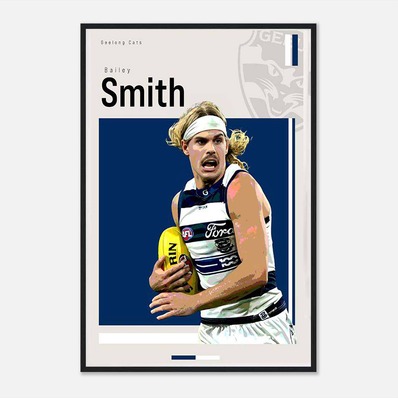 Bailey Smith Poster, Aussie Rules Football Poster, Sports Poster 1 ...