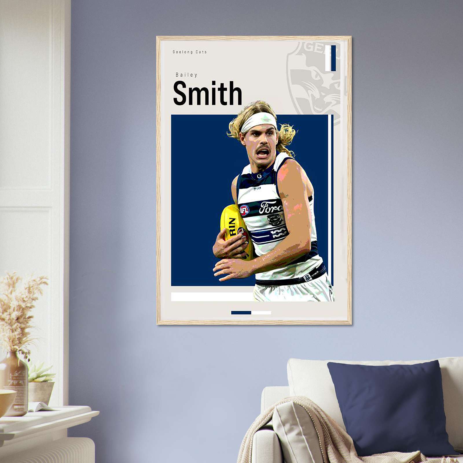 Bailey Smith Poster, Aussie Rules Football Poster, Sports Poster 1 ...