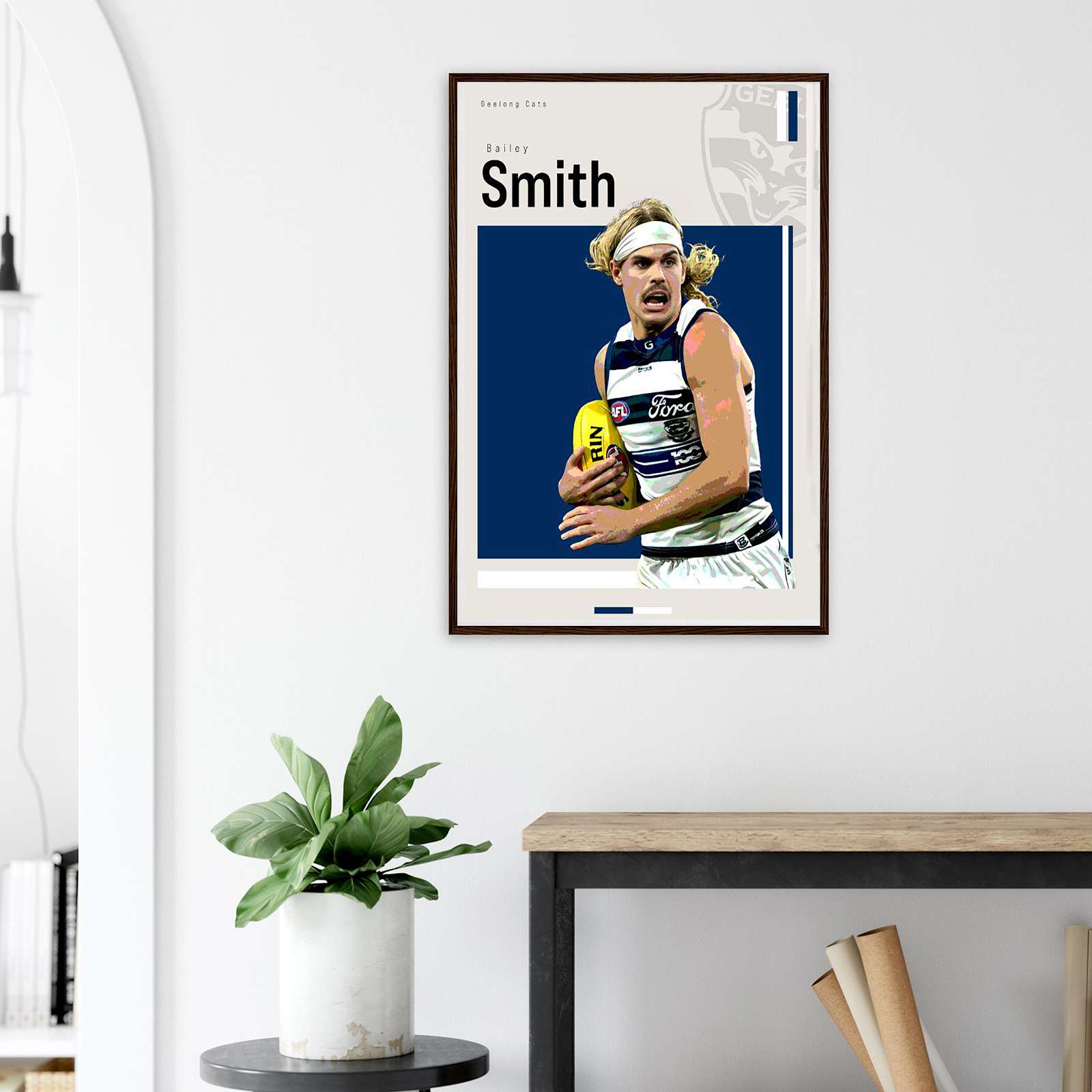 Bailey Smith Poster, Aussie Rules Football Poster, Sports Poster 1 ...