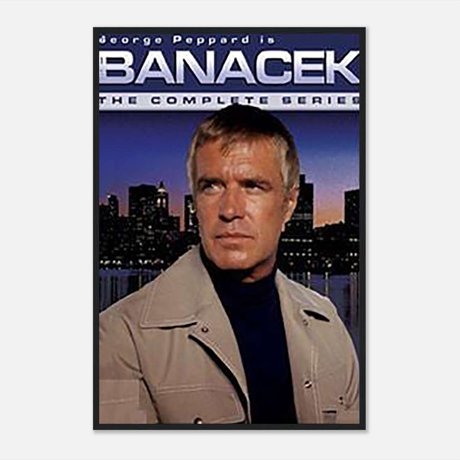 Banacek Tv Series Poster, Vintage Movie Poster, Film Poster, Full-Size ...