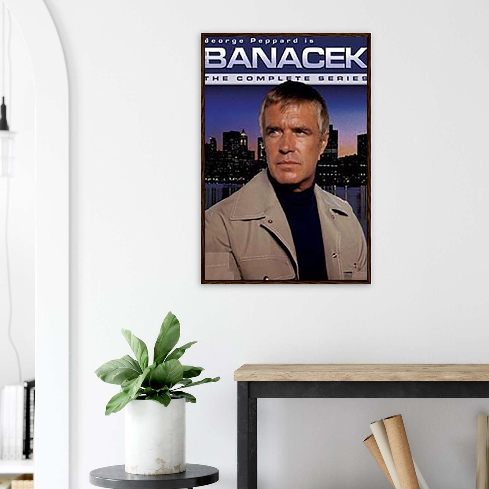 Banacek Tv Series Poster, Vintage Movie Poster, Film Poster, Full-Size ...