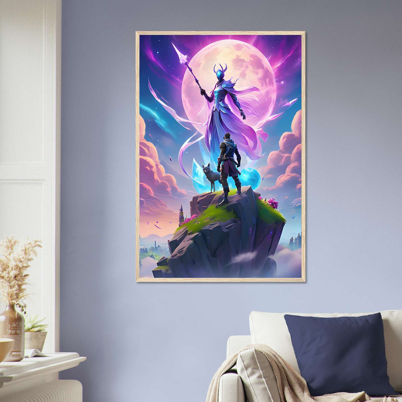 Battle Royale Victory Poster Vibrant Game Poster For Battle Royale Fans ...