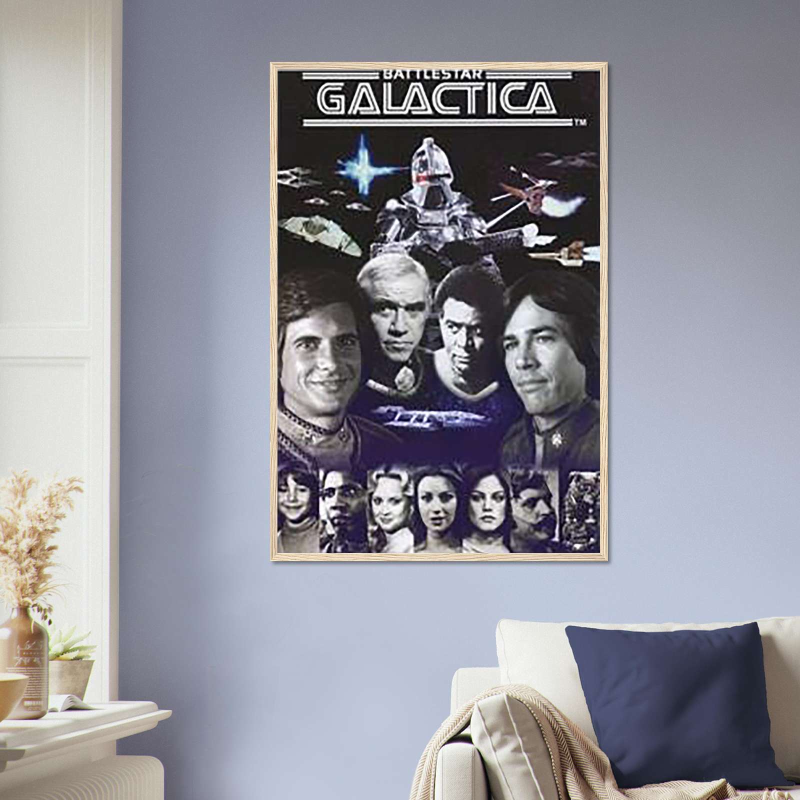 Battlestar Galactica Tv Series Poster, Sci Fi Tv Series Poster, Tv Show ...