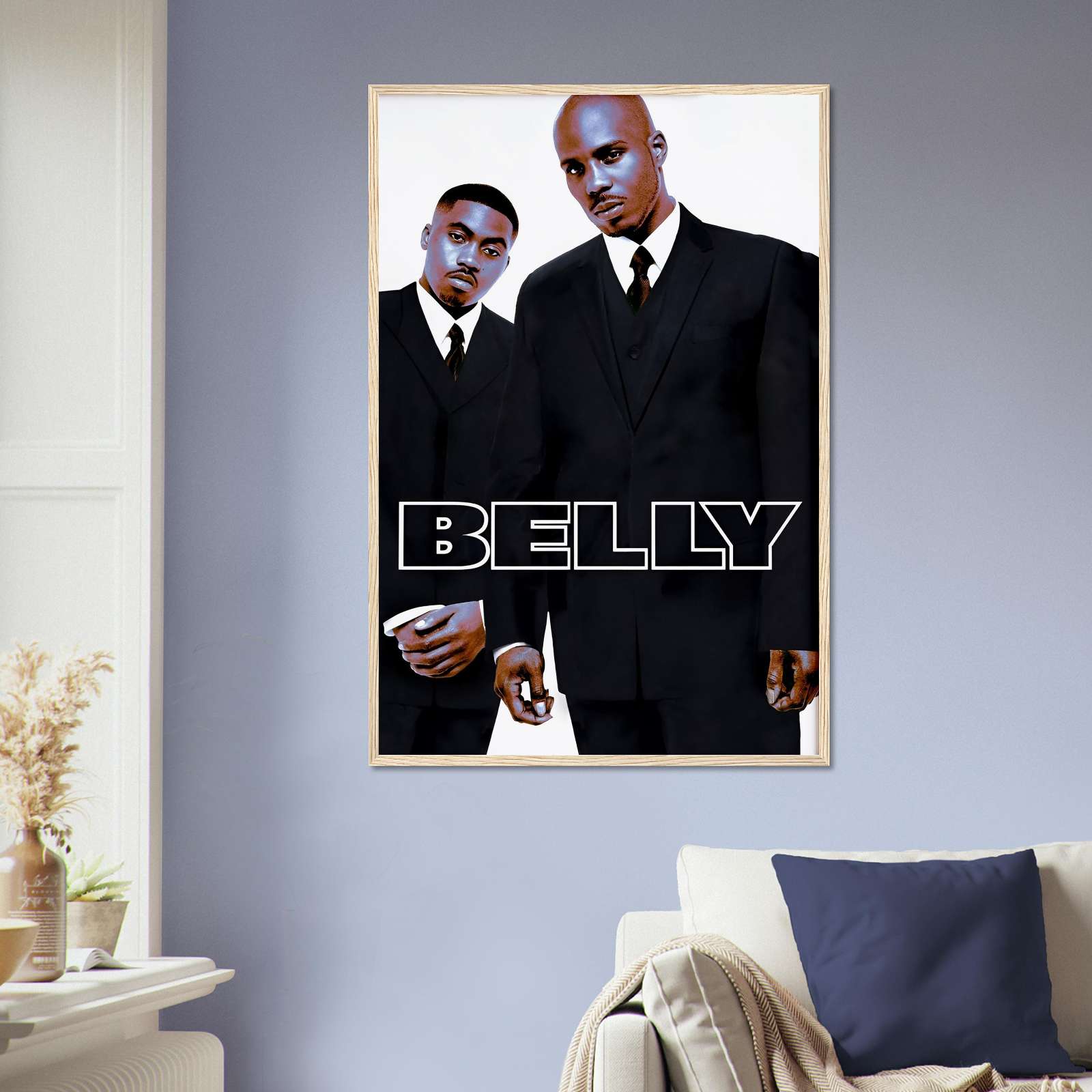 Belly Movie Poster, Belly Film Poster, Vintage Movie Poster, Full-Size ...