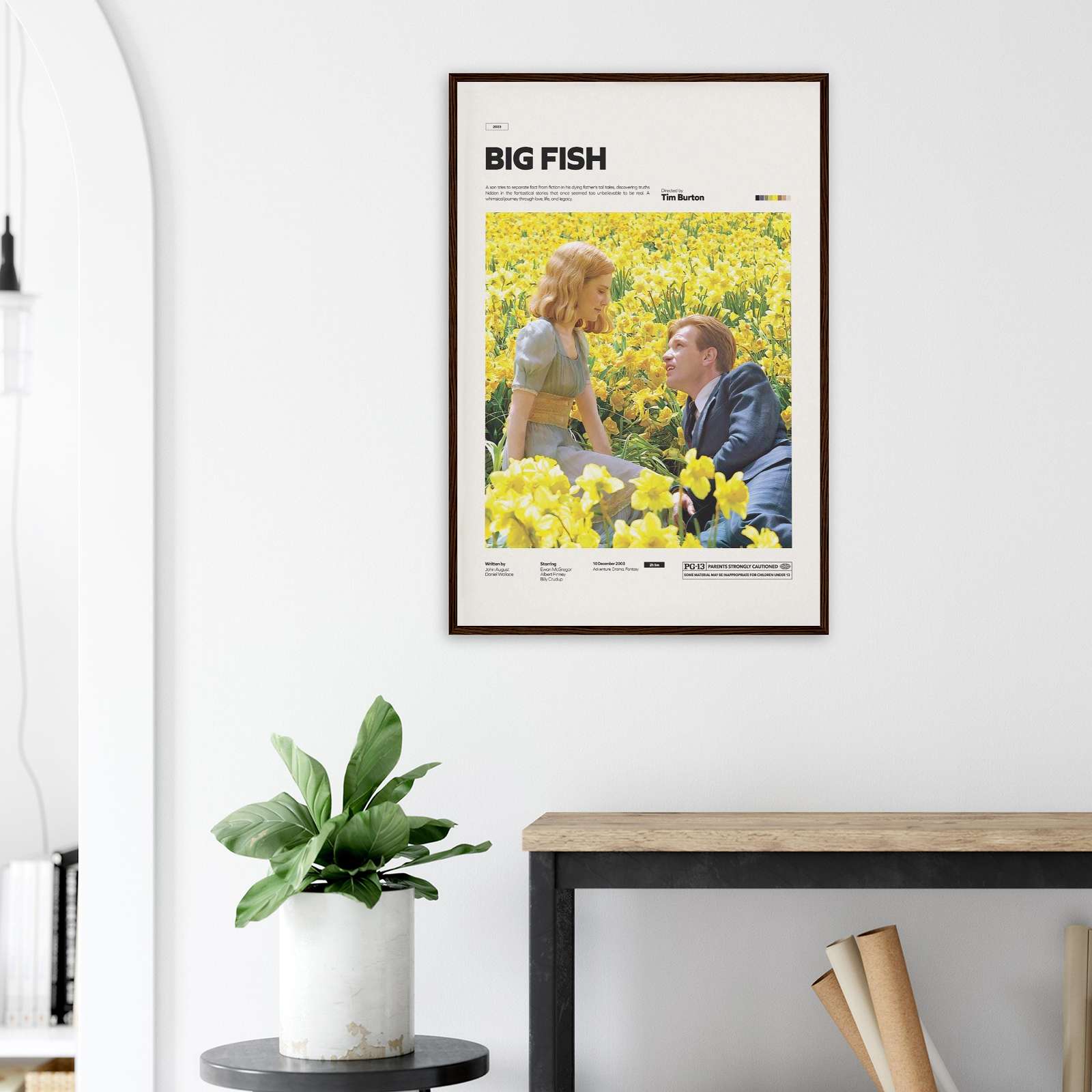 Big Fish Movie Poster, Big Fish Poster, Vintage Movie Poster, Full-Size ...