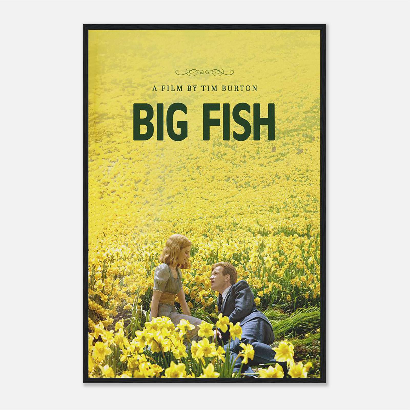 Big Fish Movie Poster, Tim Burton, Ewan Mcgregor ,Cult Classic Movie ...