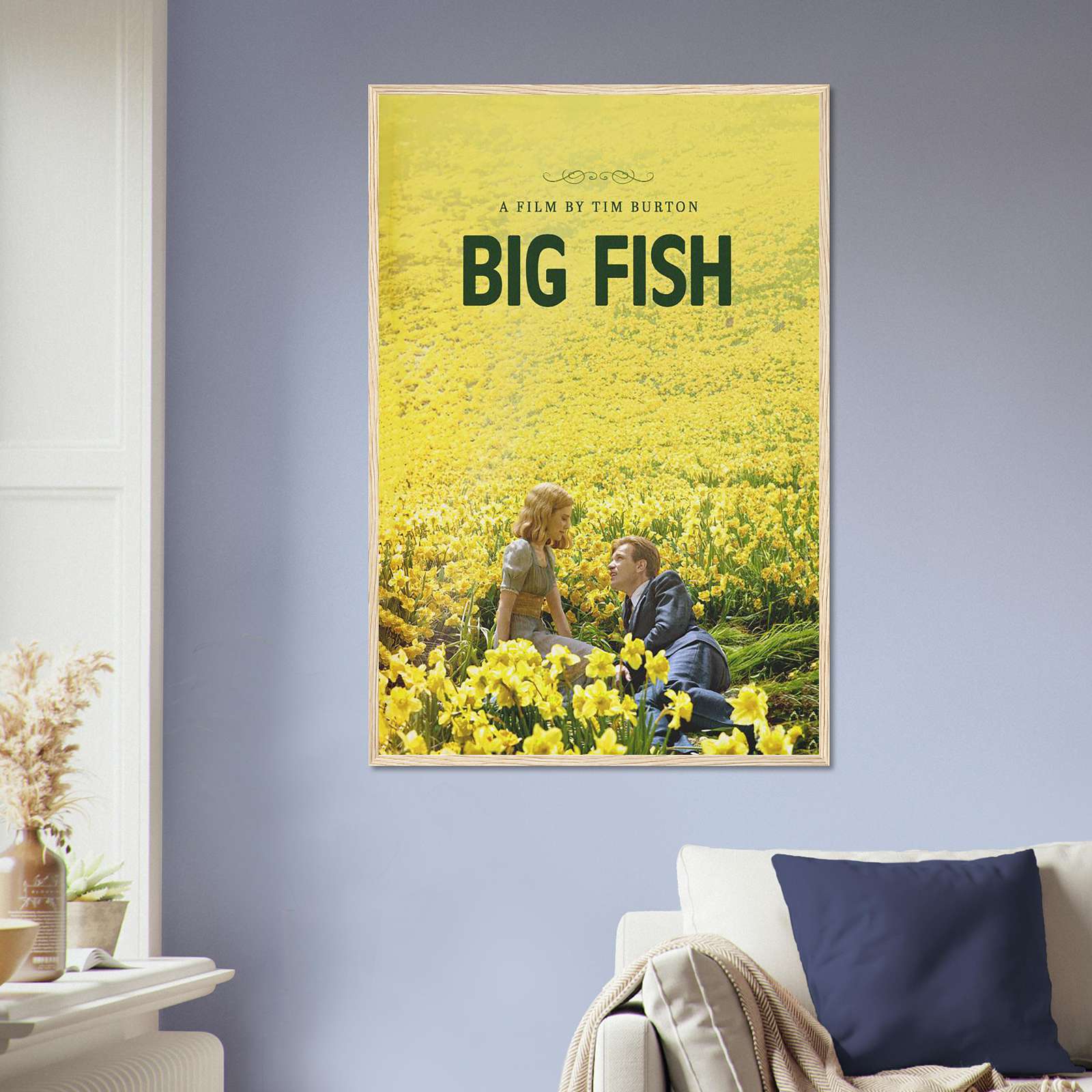 Big Fish Movie Poster, Tim Burton, Ewan Mcgregor ,Cult Classic Movie ...