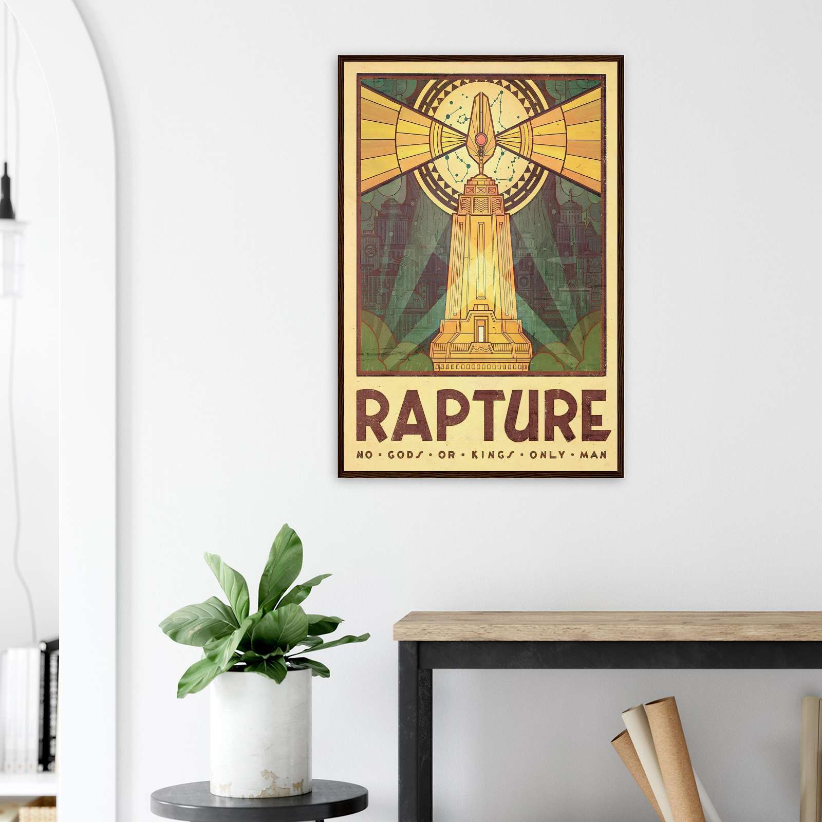 Bioshock Poster, Video Game Poster, Gaming Room Poster, Full-Size ...
