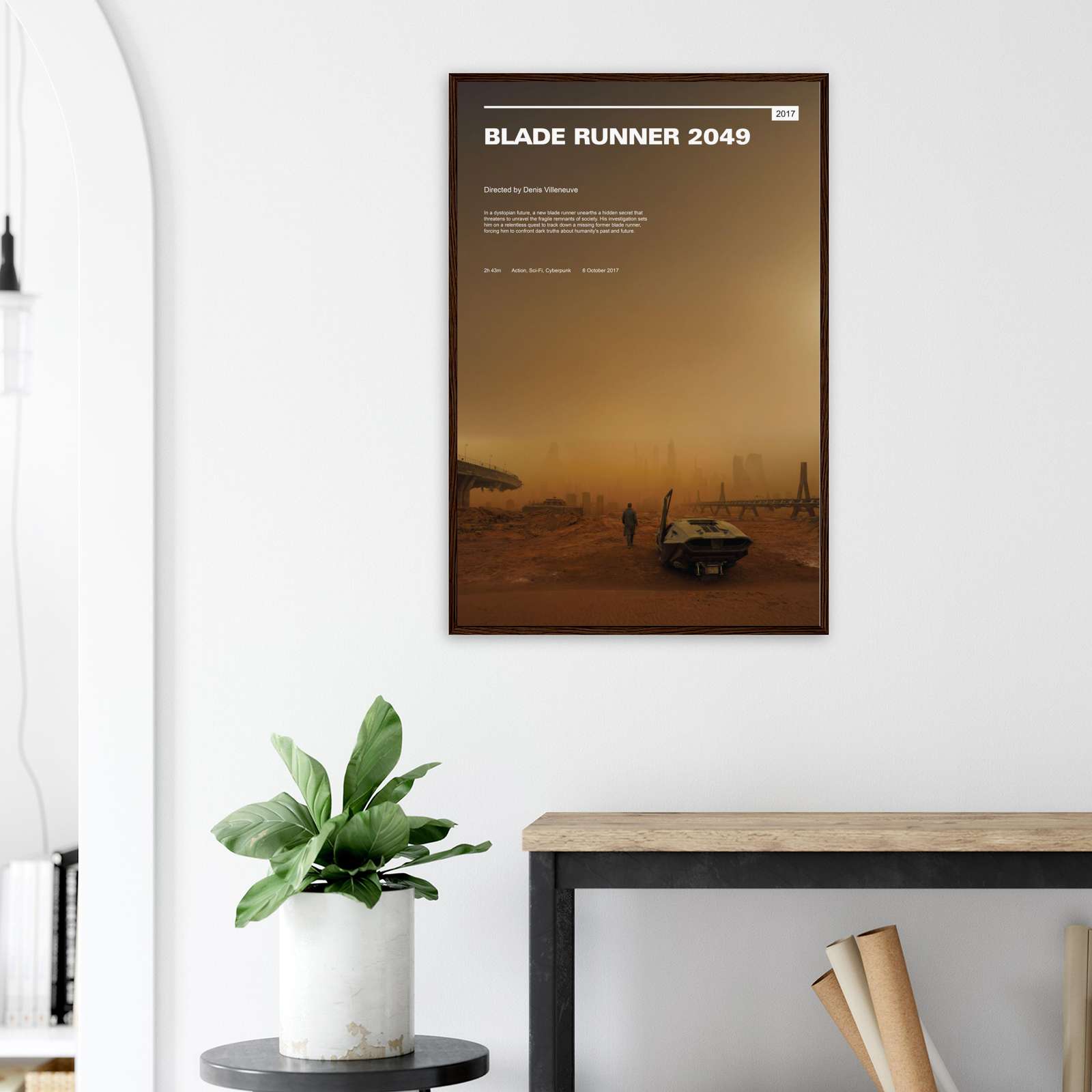 Blade Runner 2049 Cinematic Movie Poster, Full-Size Movie Poster, Ready ...