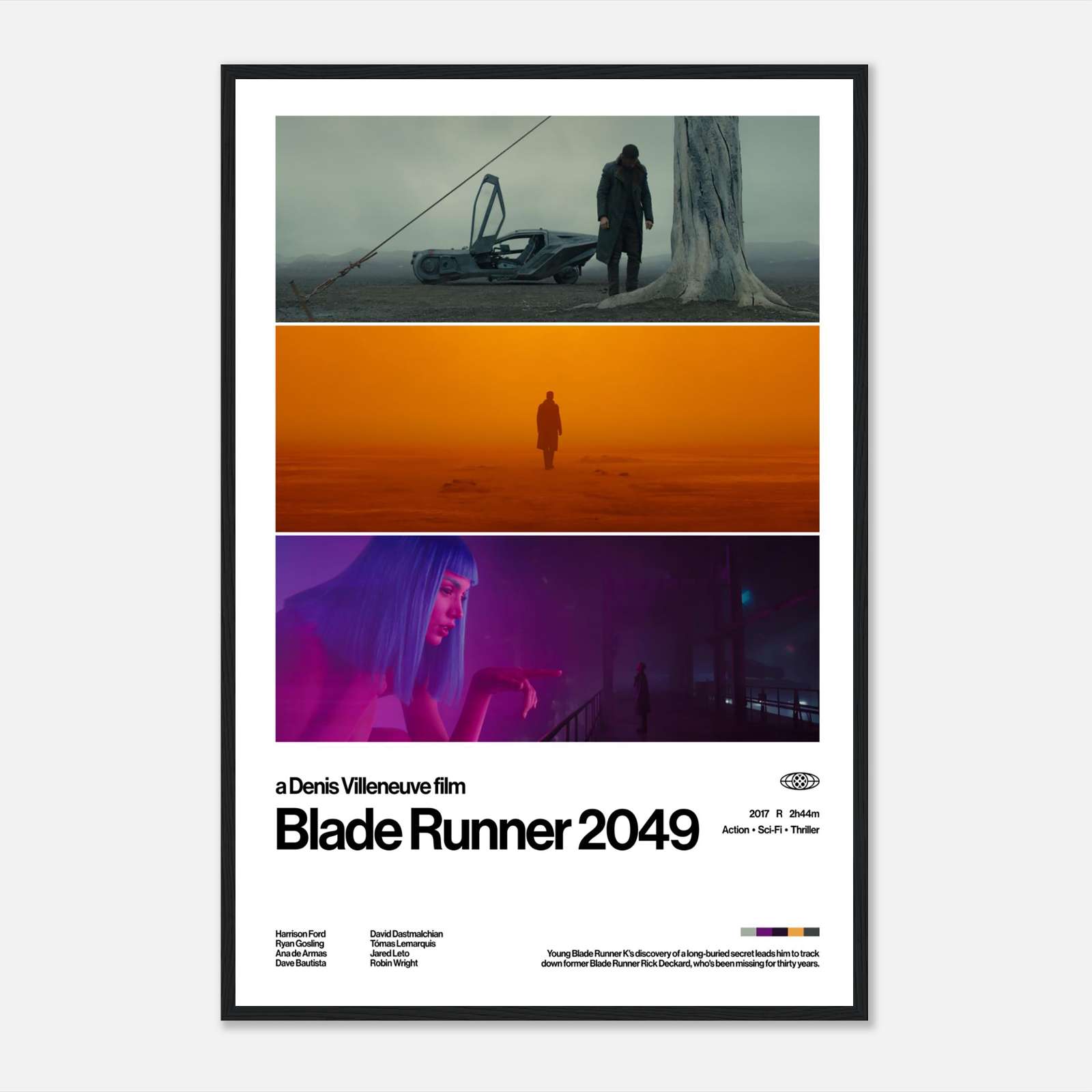 Blade Runner 2049 Movie Poster, Blade Runner 2049 Poster, Minimalist ...