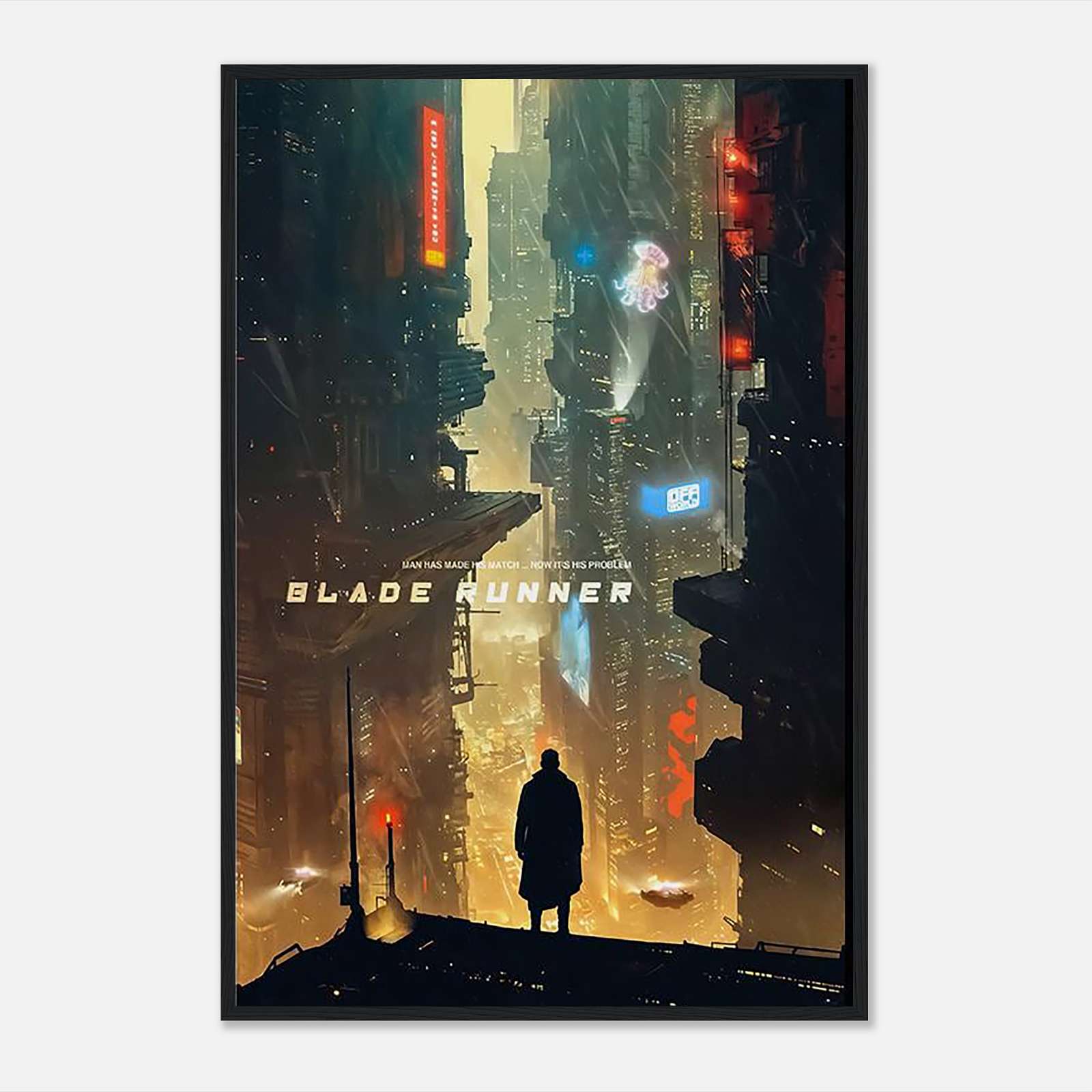Blade Runner Movie Poster, Full-Size Movie Poster, Ready to Hang ...